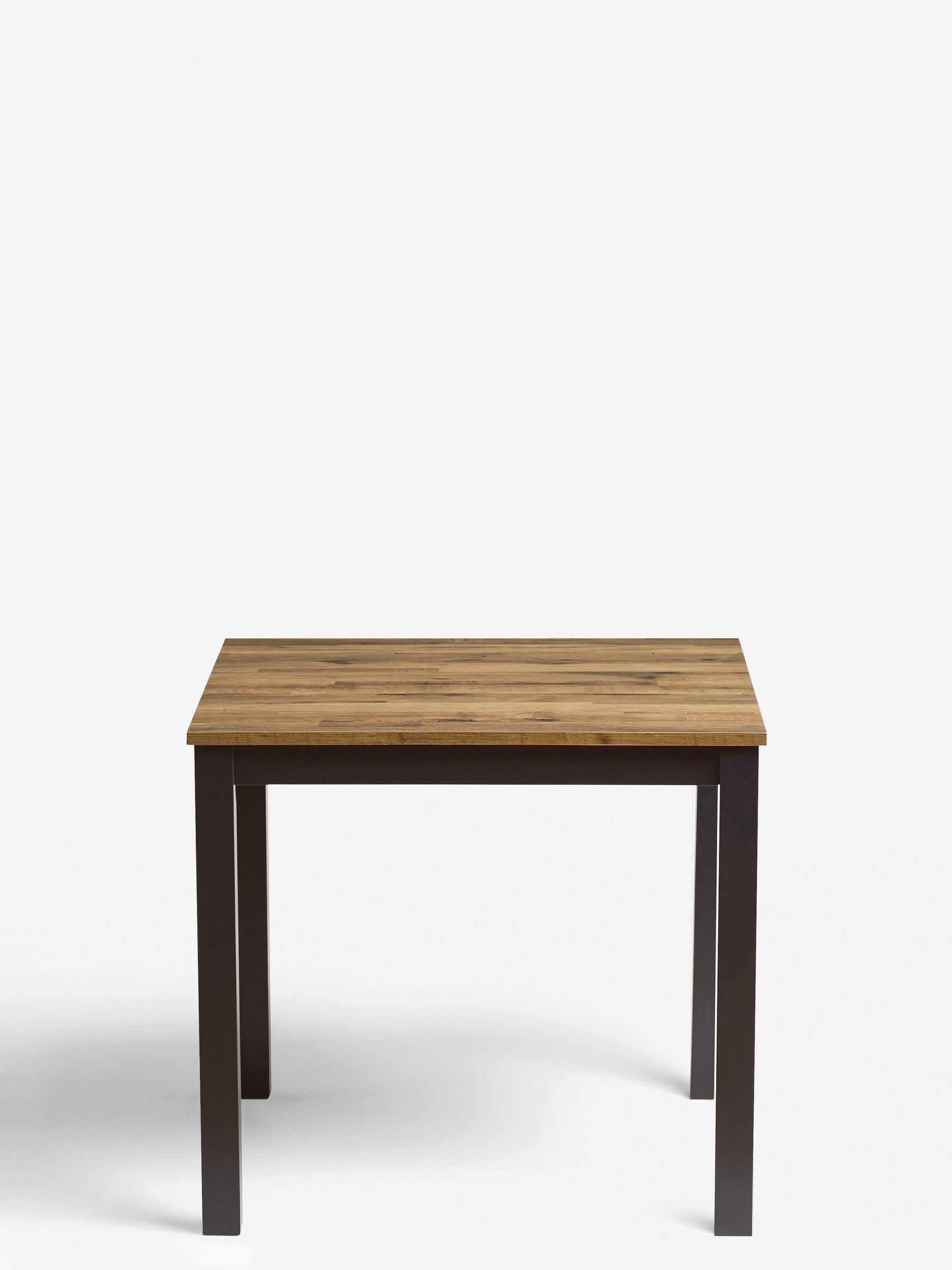 Buy Dark Bronx Oak Effect 4 Seater Square Dining Table from the Next UK ...