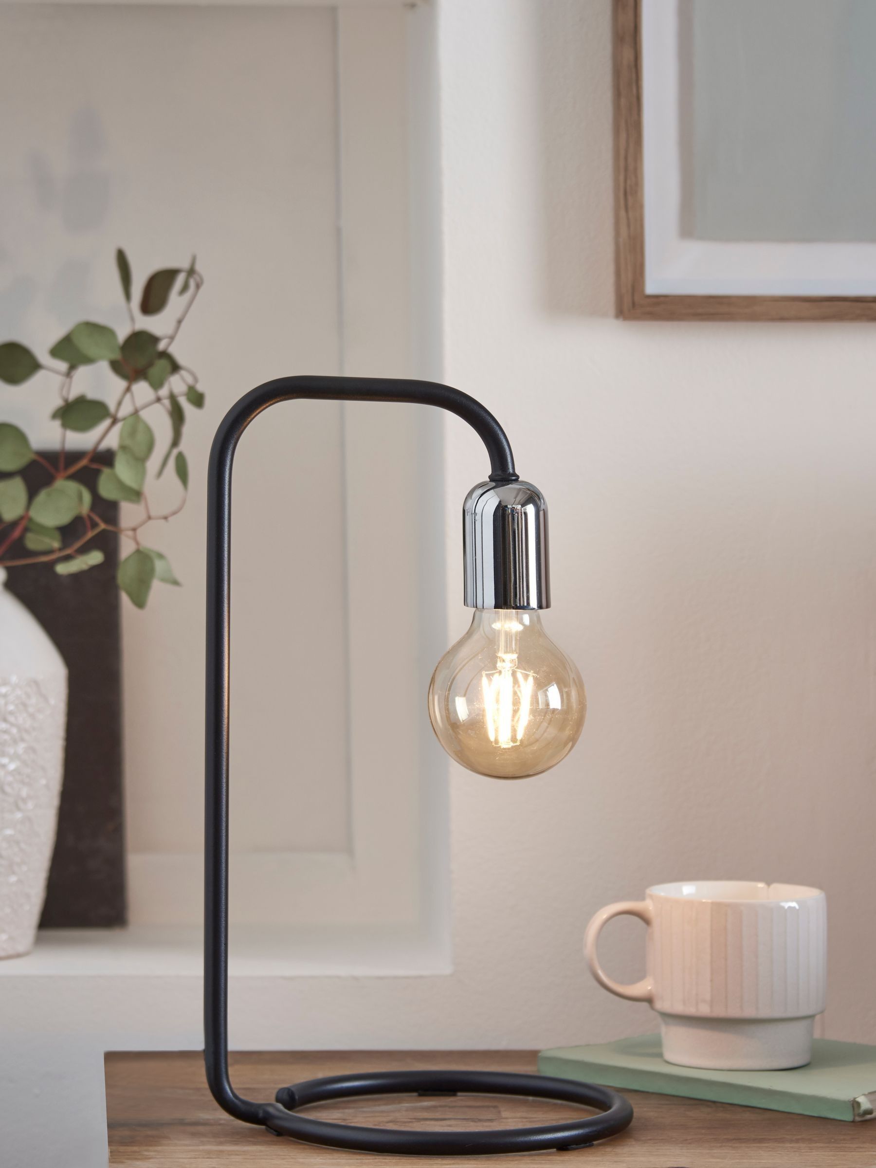 Buy Black Lex Table Lamp from Next Ireland