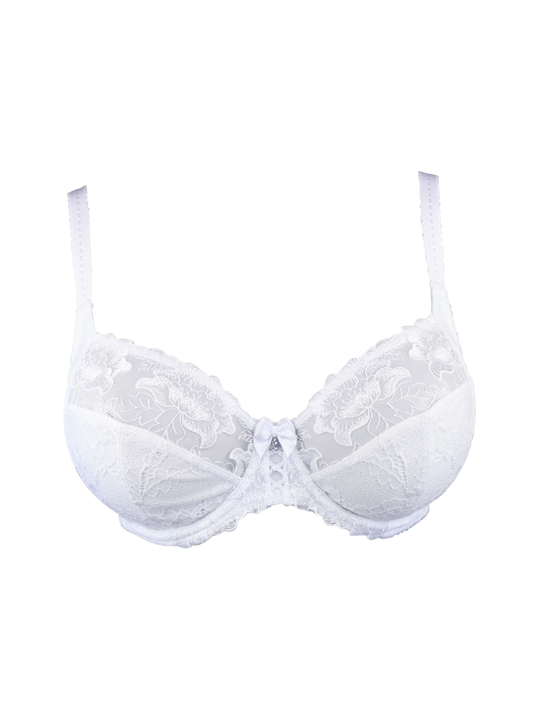 Buy Pour Moi White Non Padded Sofia Bra from the Next UK online shop