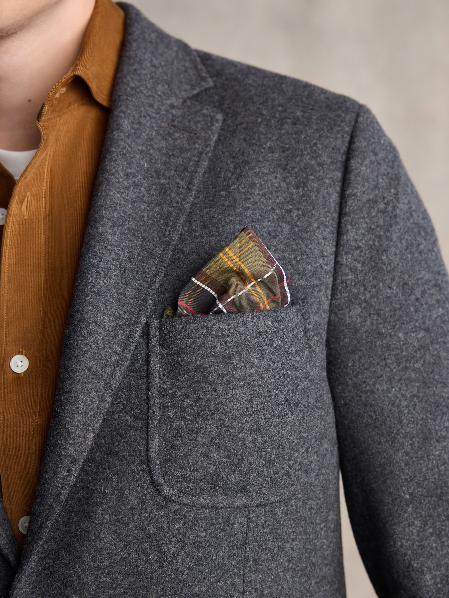 Buy Barbour® Grey Jersey Blazer from the Next UK online shop