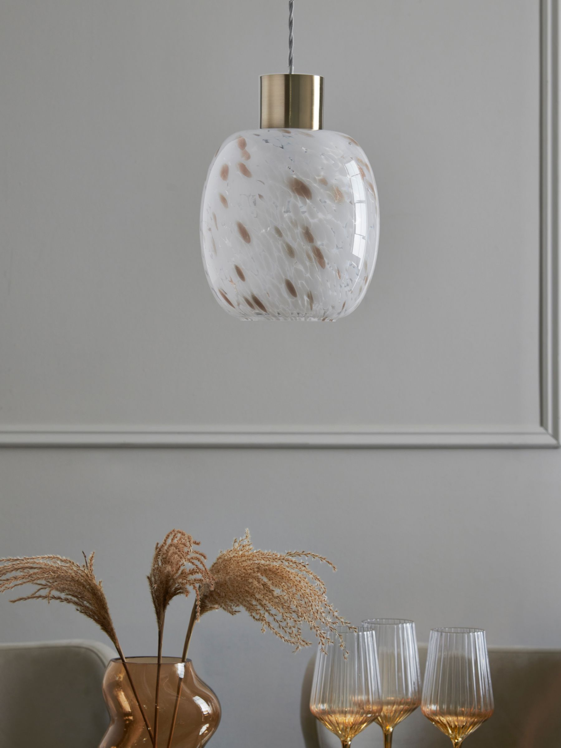 Buy Brass Confetti Glass Easy Fit Shade from the Next UK online shop