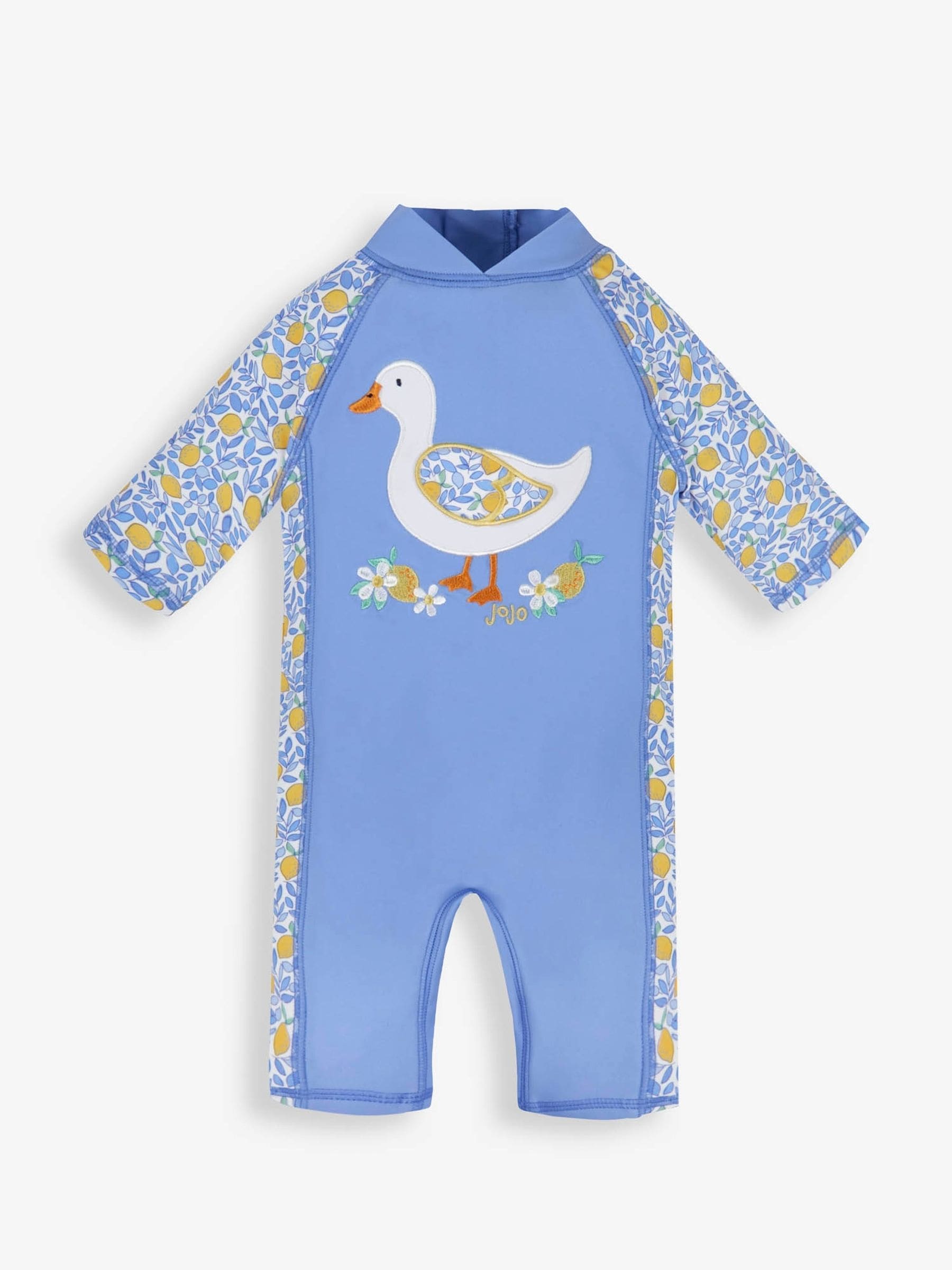 Buy JoJo Maman Bebe Blue Lemon UPF 50 1 Piece Sun Protection Suit from the Next UK online shop