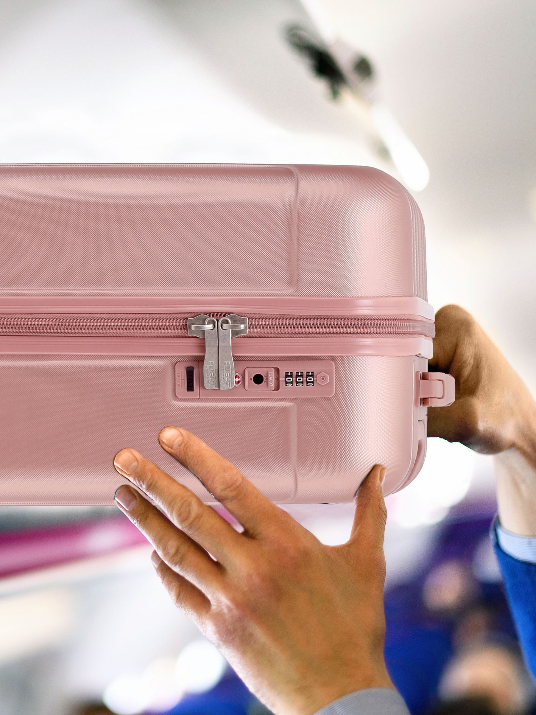 Buy Flight Knight 56x45x25cm EasyJet Overhead 8 Wheel ABS Hard Case ...