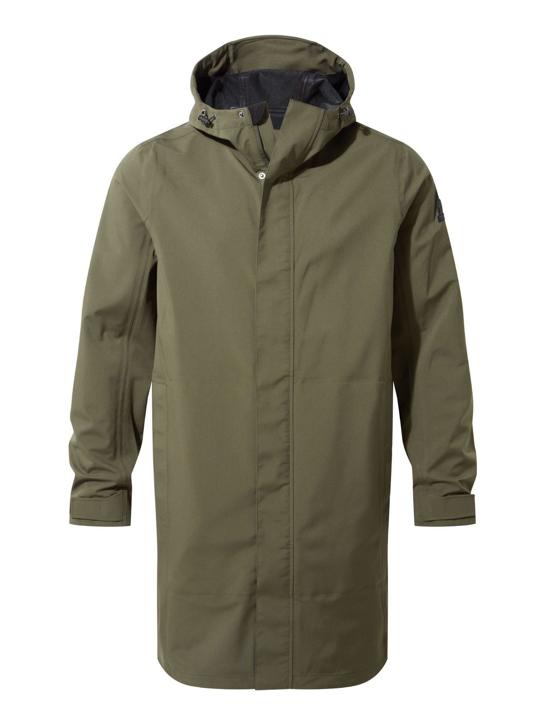 Buy Tog 24 Green Glenton Long Hooded Waterproof Coat from the Next UK ...