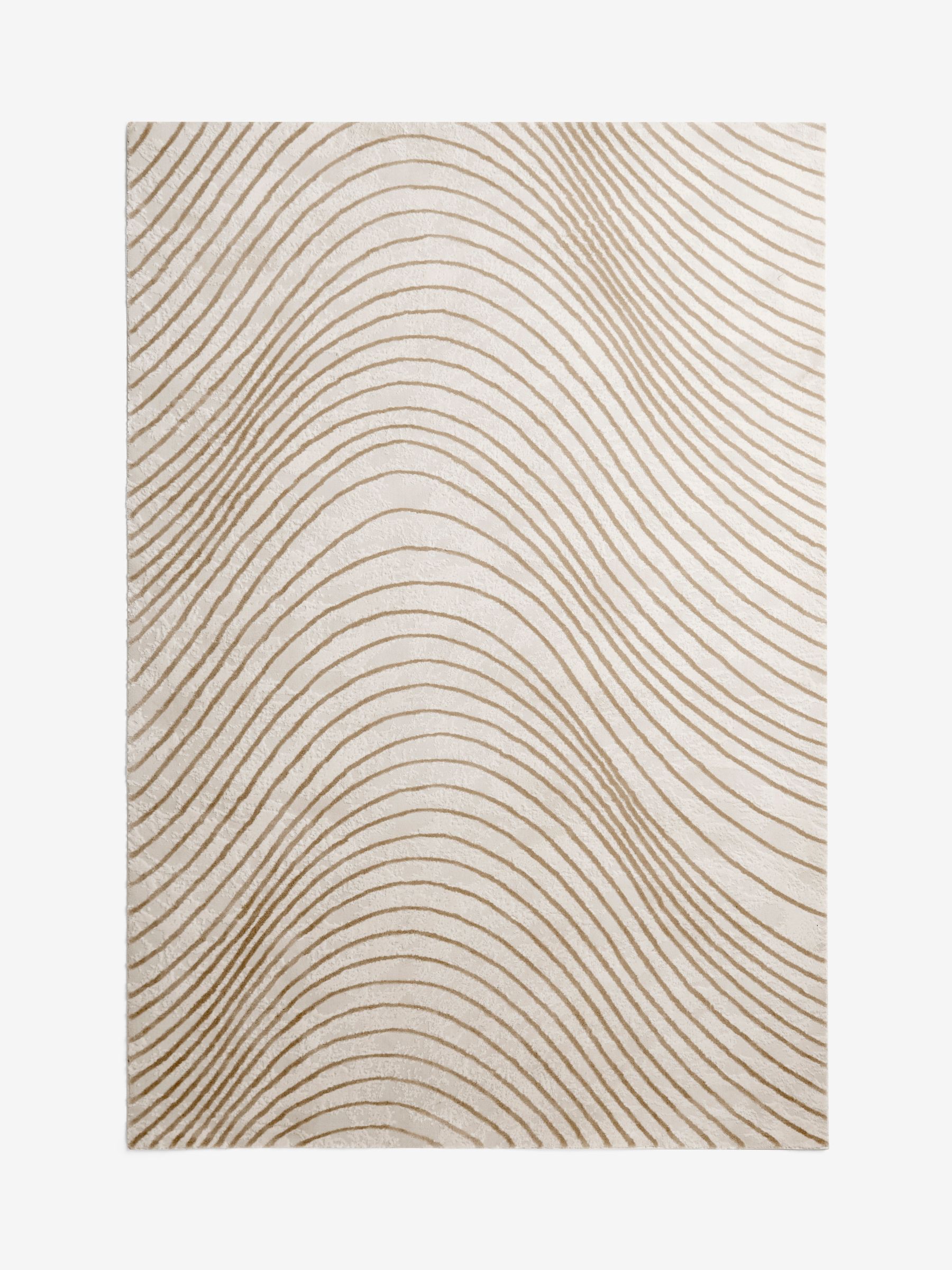 Buy Champagne Gold Valencia Waves Rug from the Next UK online shop