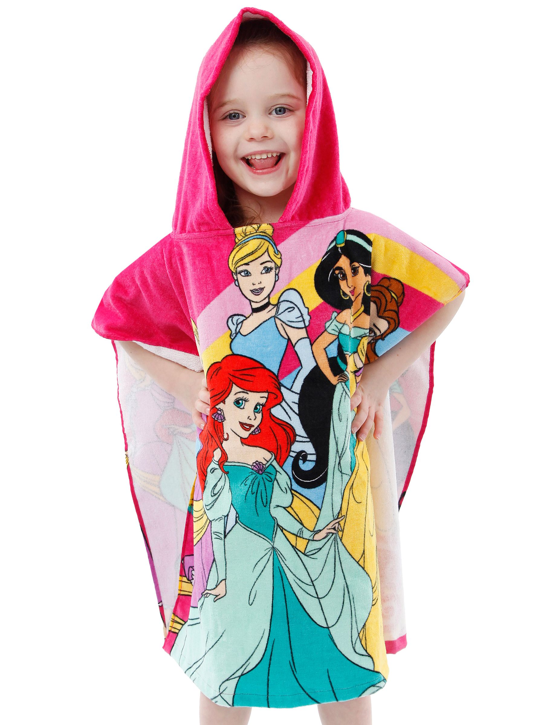 Buy Character Pink Disney Princess 100% Cotton Poncho from the Next UK ...