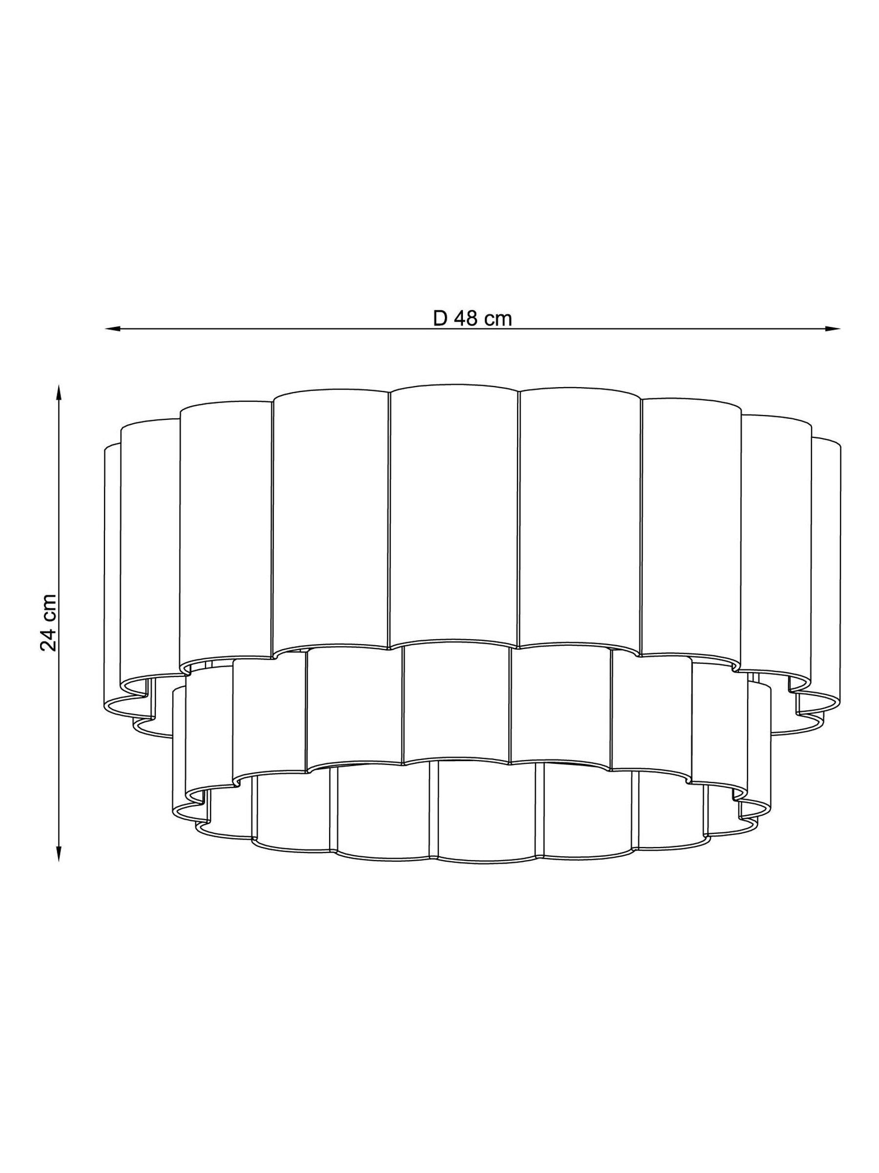 Buy Natural Larson Large Easy Fit Ceiling Light from the Next UK online ...