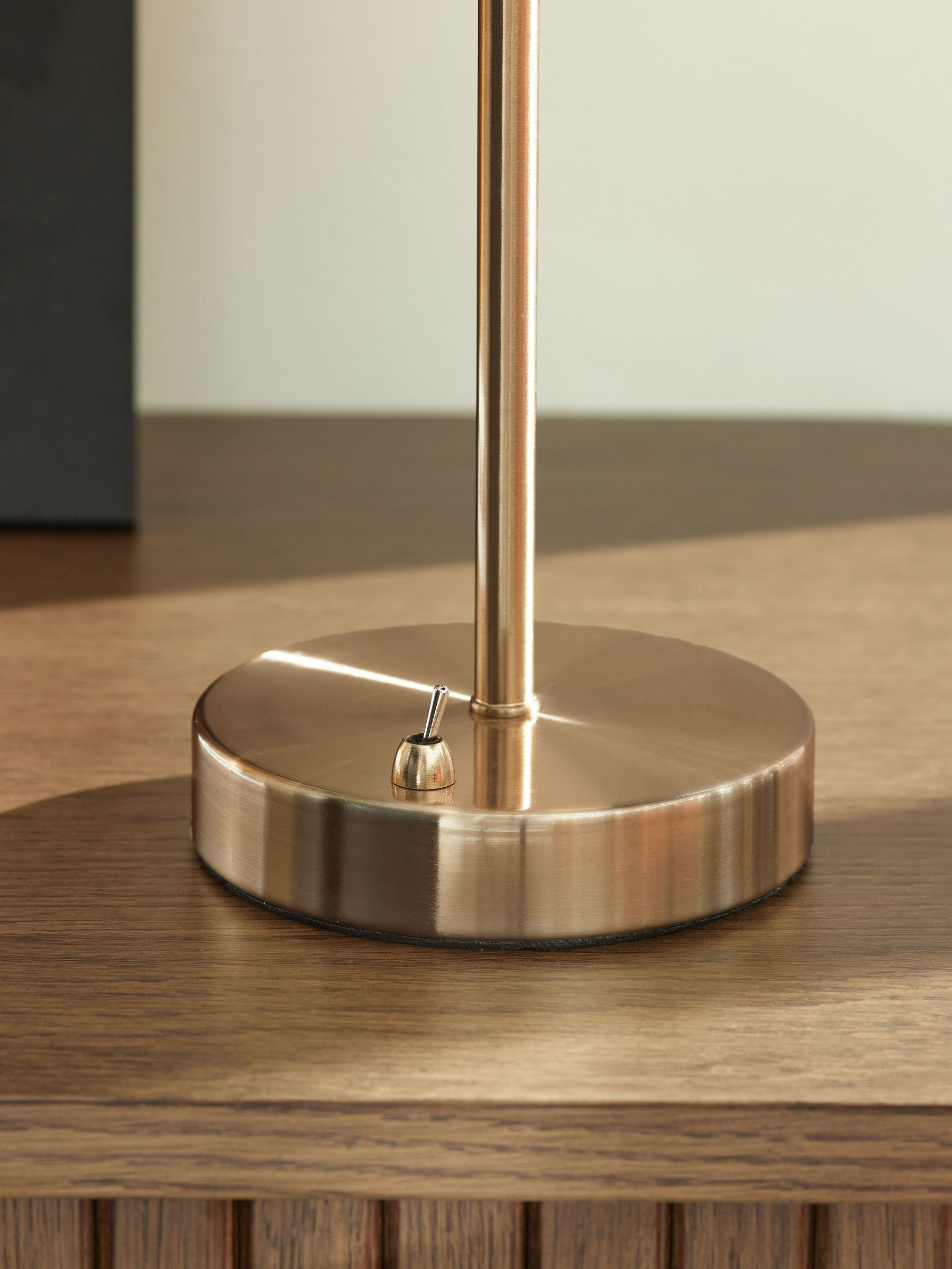 Buy Brass Lambeth Rechargeable Wireless Table Lamp from Next Ireland