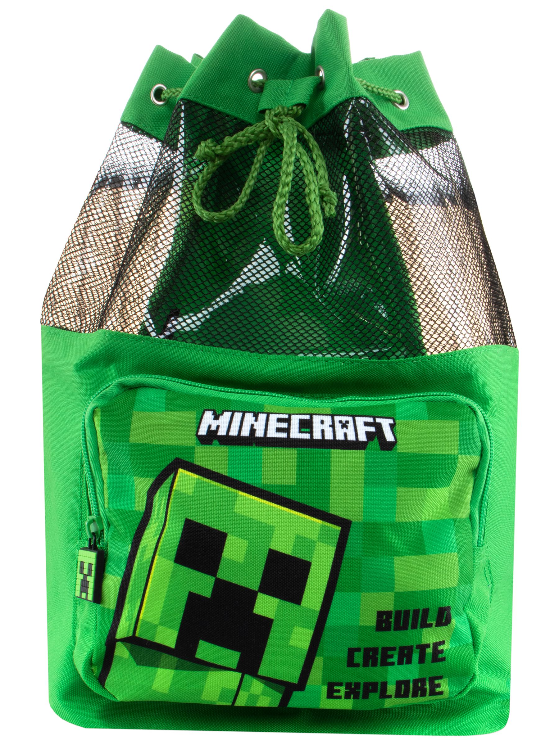 Buy Character Green Minecraft Swim Bag from the Next UK online shop