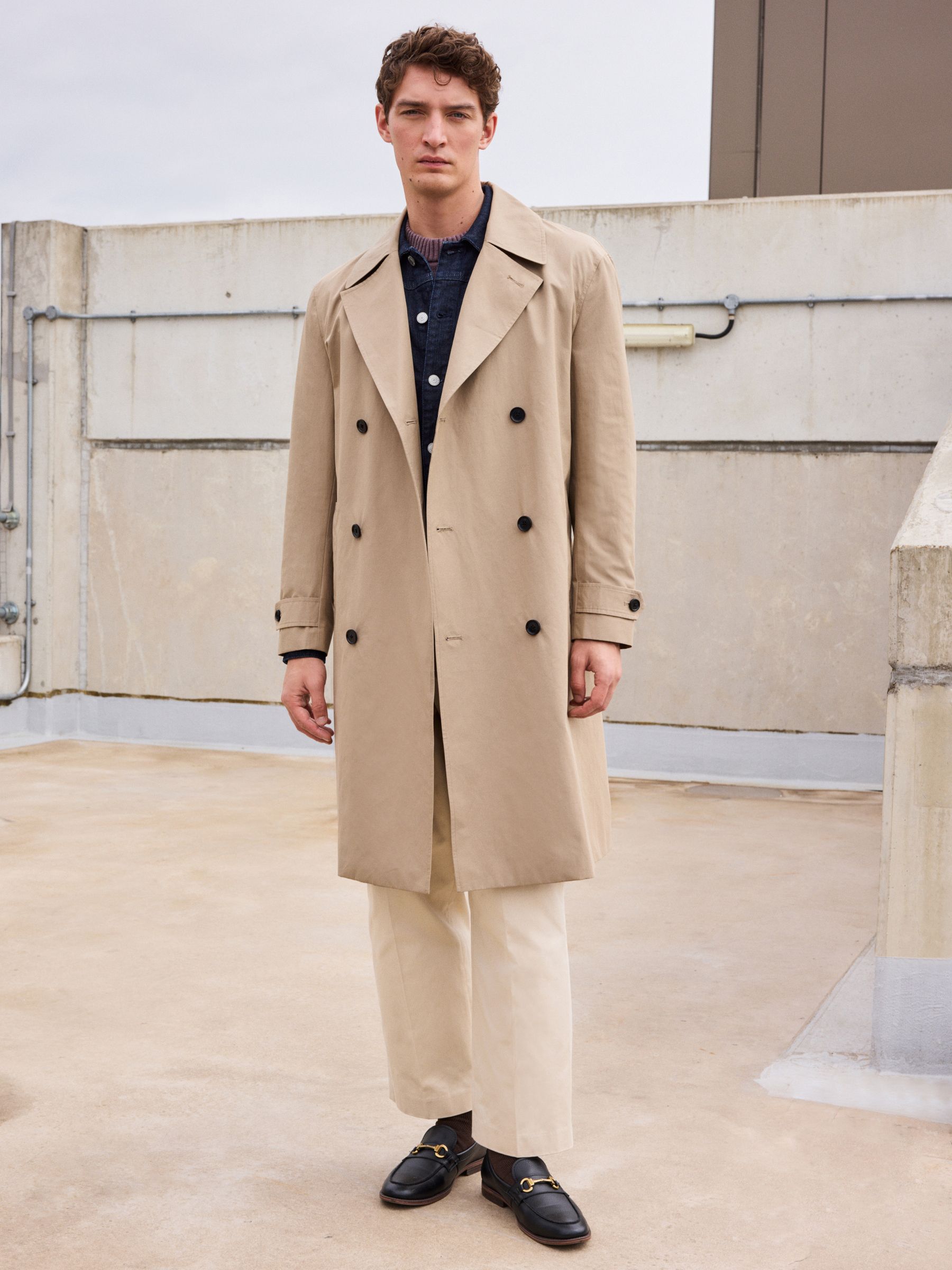 Buy Stone Shower Resistant Trench Coat from the Next UK online shop