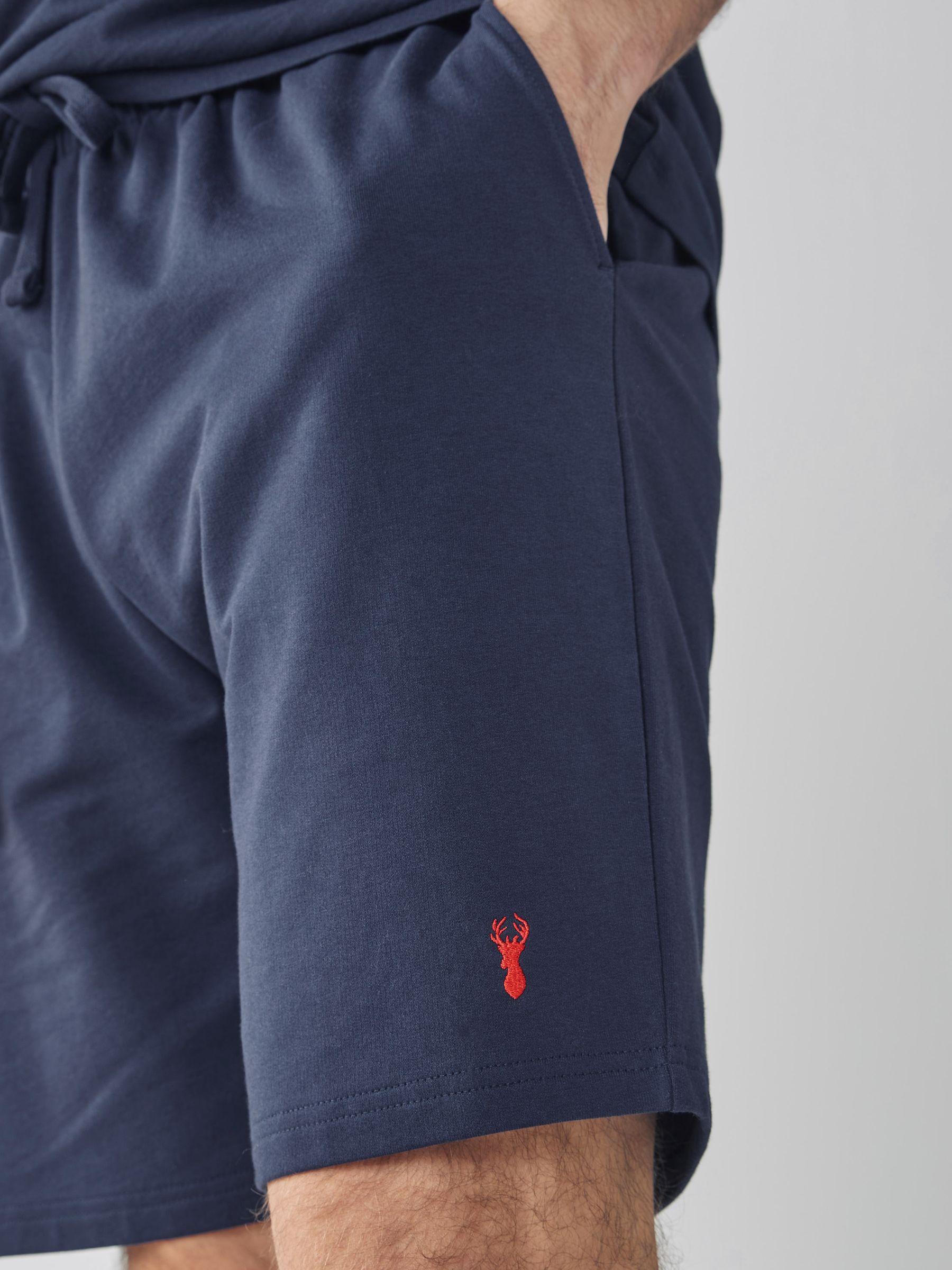 Buy Navy Blue 100% Cotton Lightweight Shorts from the Next UK online shop