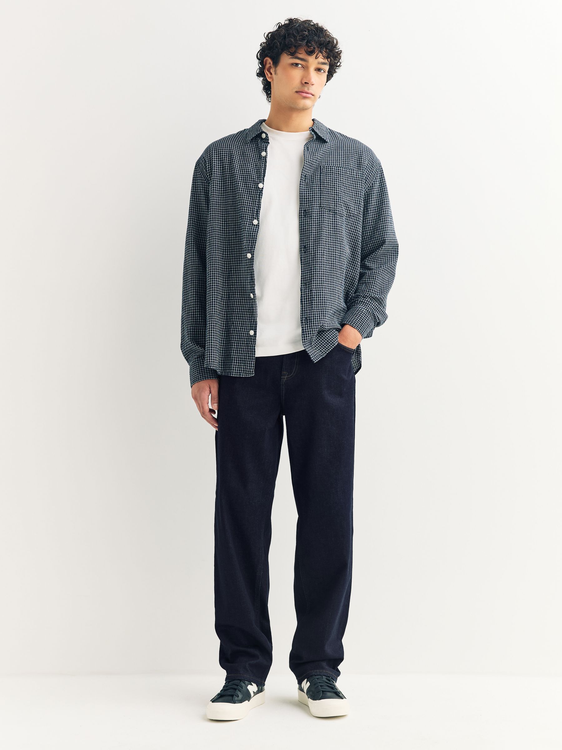 Buy Indigo Rinse Classic Stretch Relaxed Fit Jeans from the Next UK ...