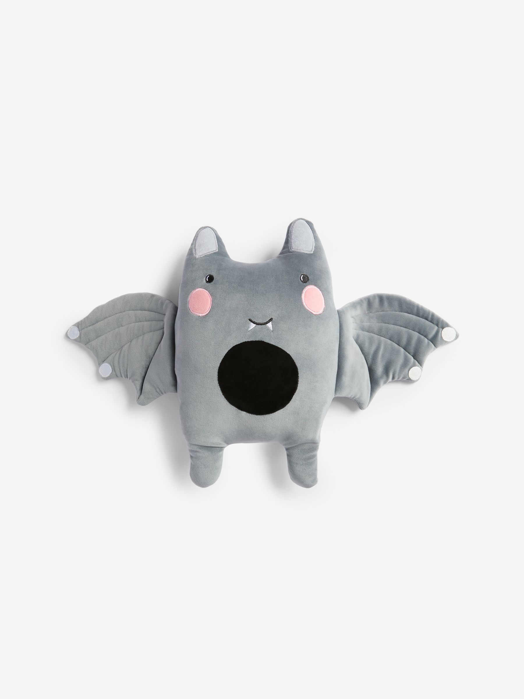 Buy Grey Light Up Halloween Bat Cushion from the Next UK online shop