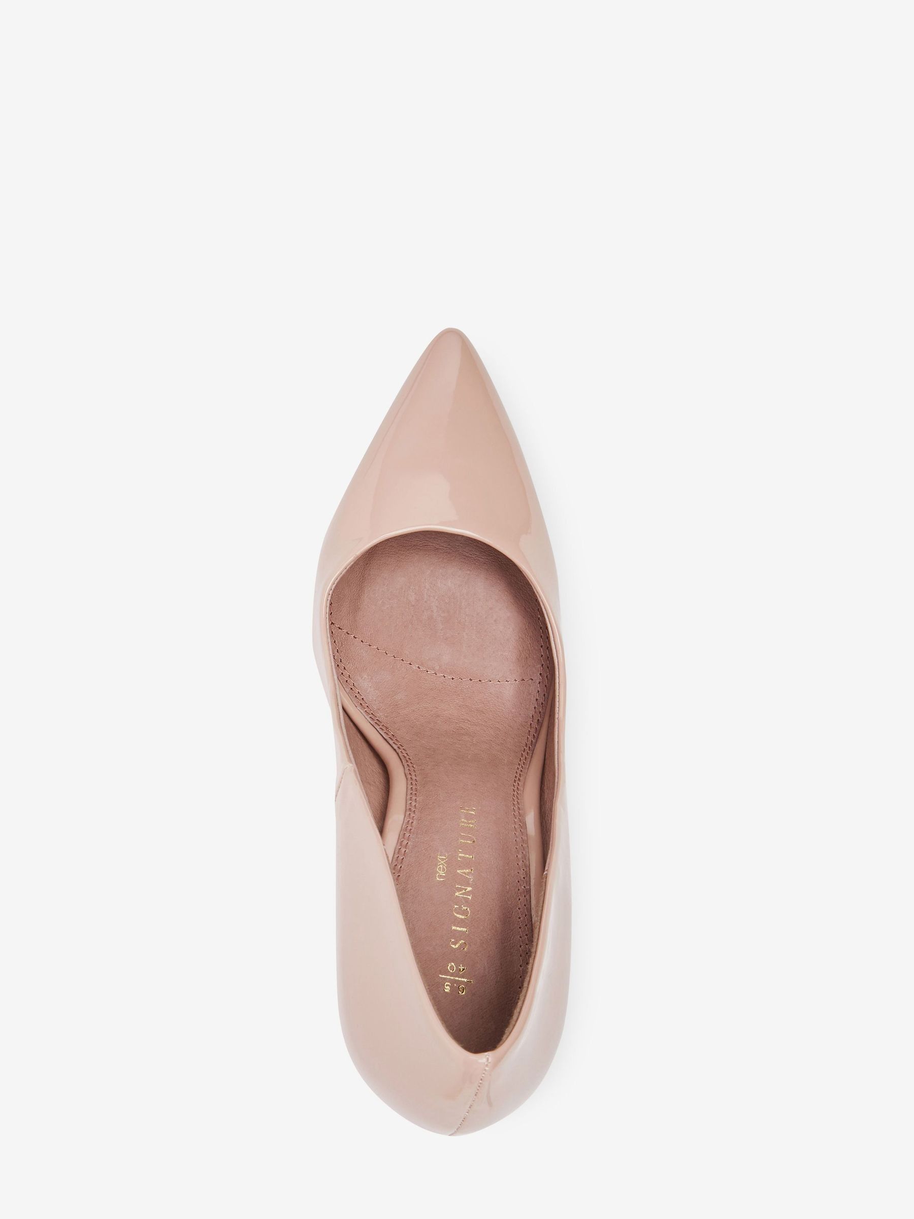 Buy Blush Pink Forever Comfort® Point Court Shoes from the Next UK ...