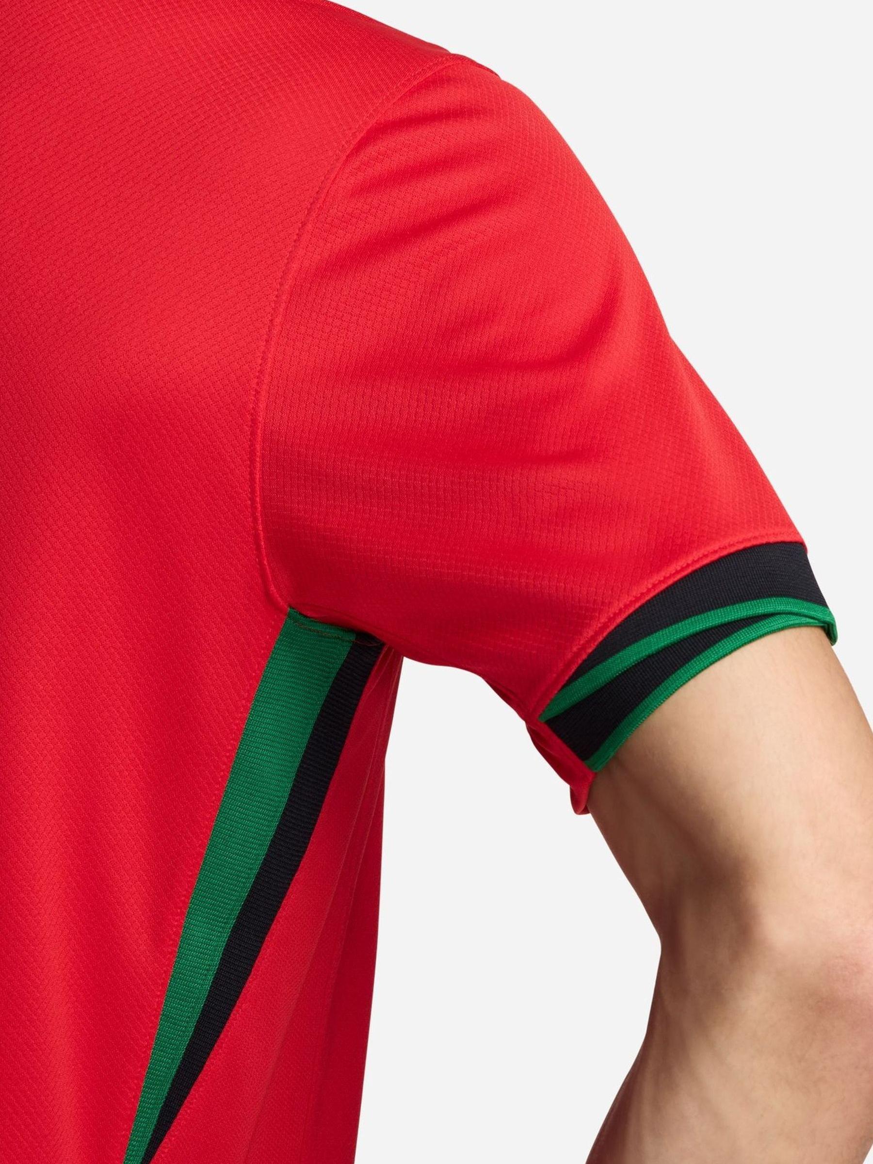 Buy Nike Red Dri-FIT Portugal Stadium Home Football Shirt from the Next ...