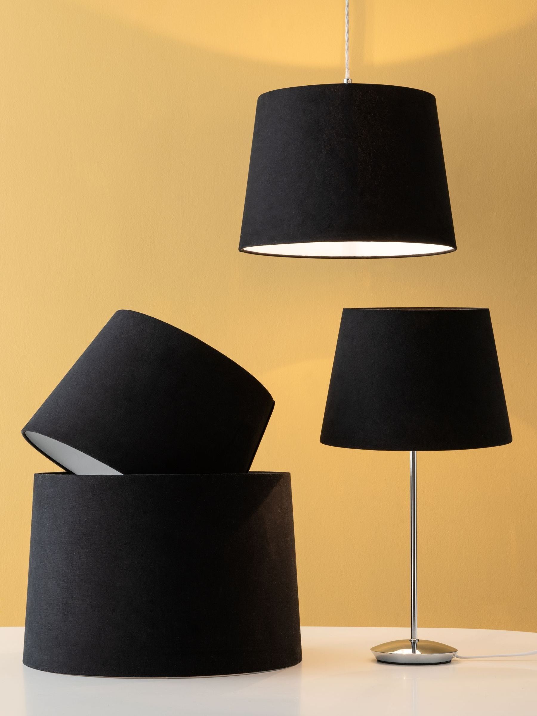Buy Black Lamp Shade Ceiling Light from the Next UK online shop