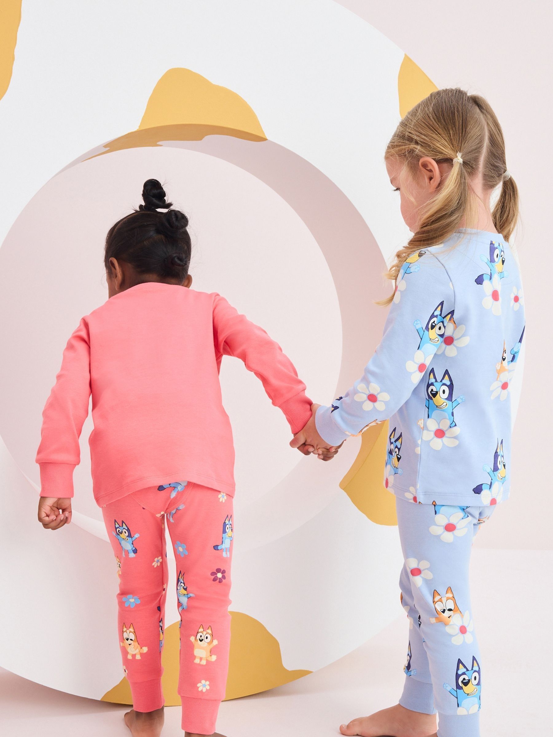 Buy Bluey/Red License Pyjamas 2 Pack (12mths-8yrs) from the Next UK ...