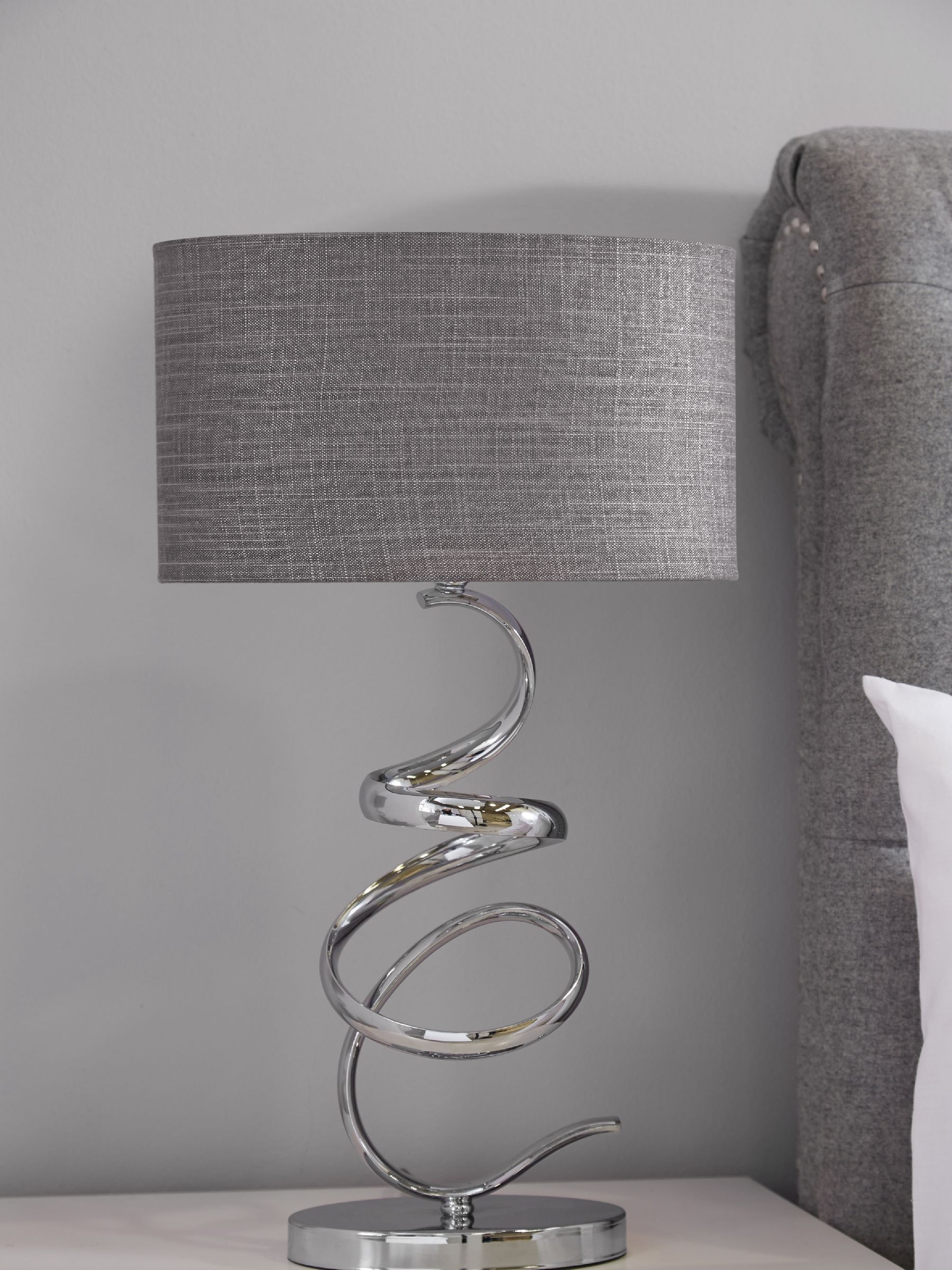 Buy Chrome Ribbon Touch Table Lamp from the Next UK online shop
