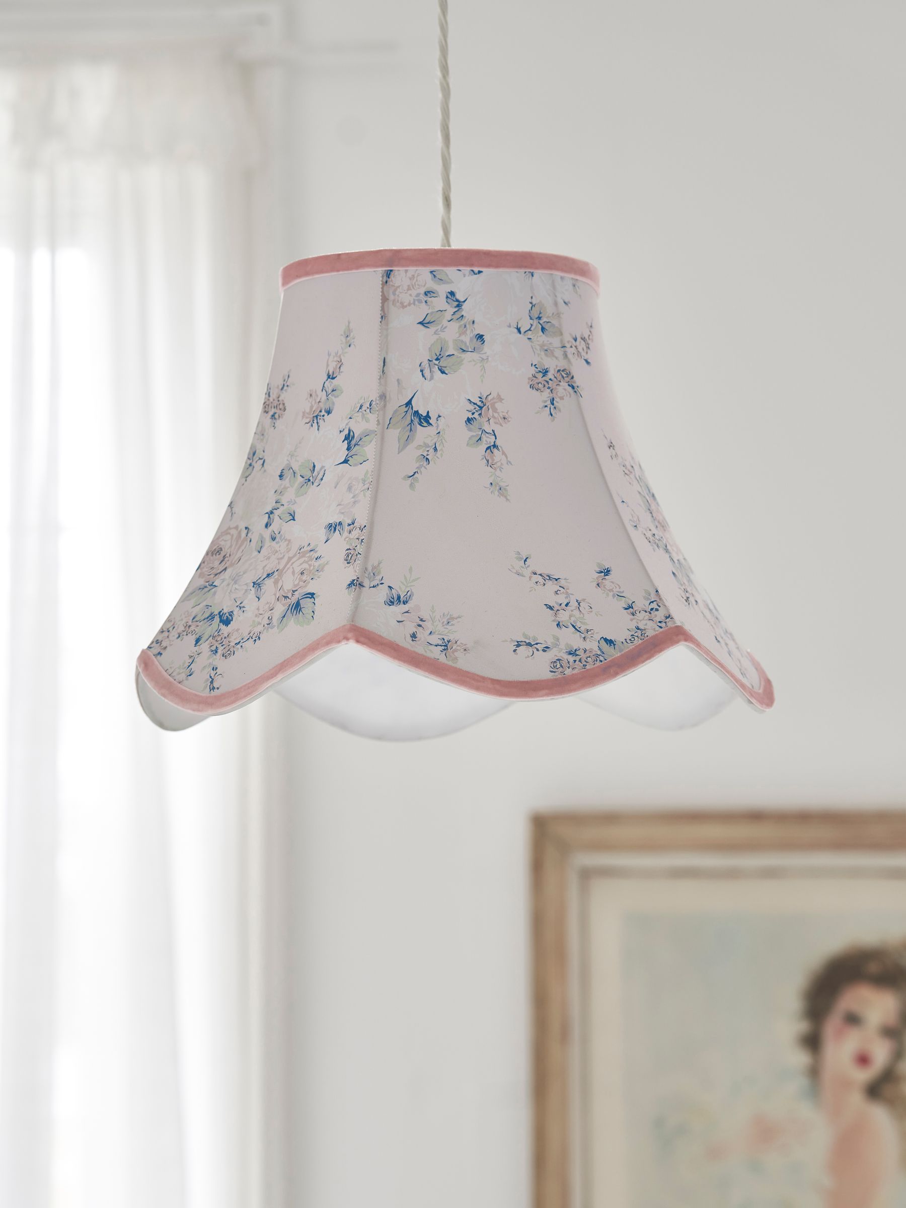 Buy Shabby Chic by Rachel Ashwell® Pink Chloe 100% Cotton Shade from ...
