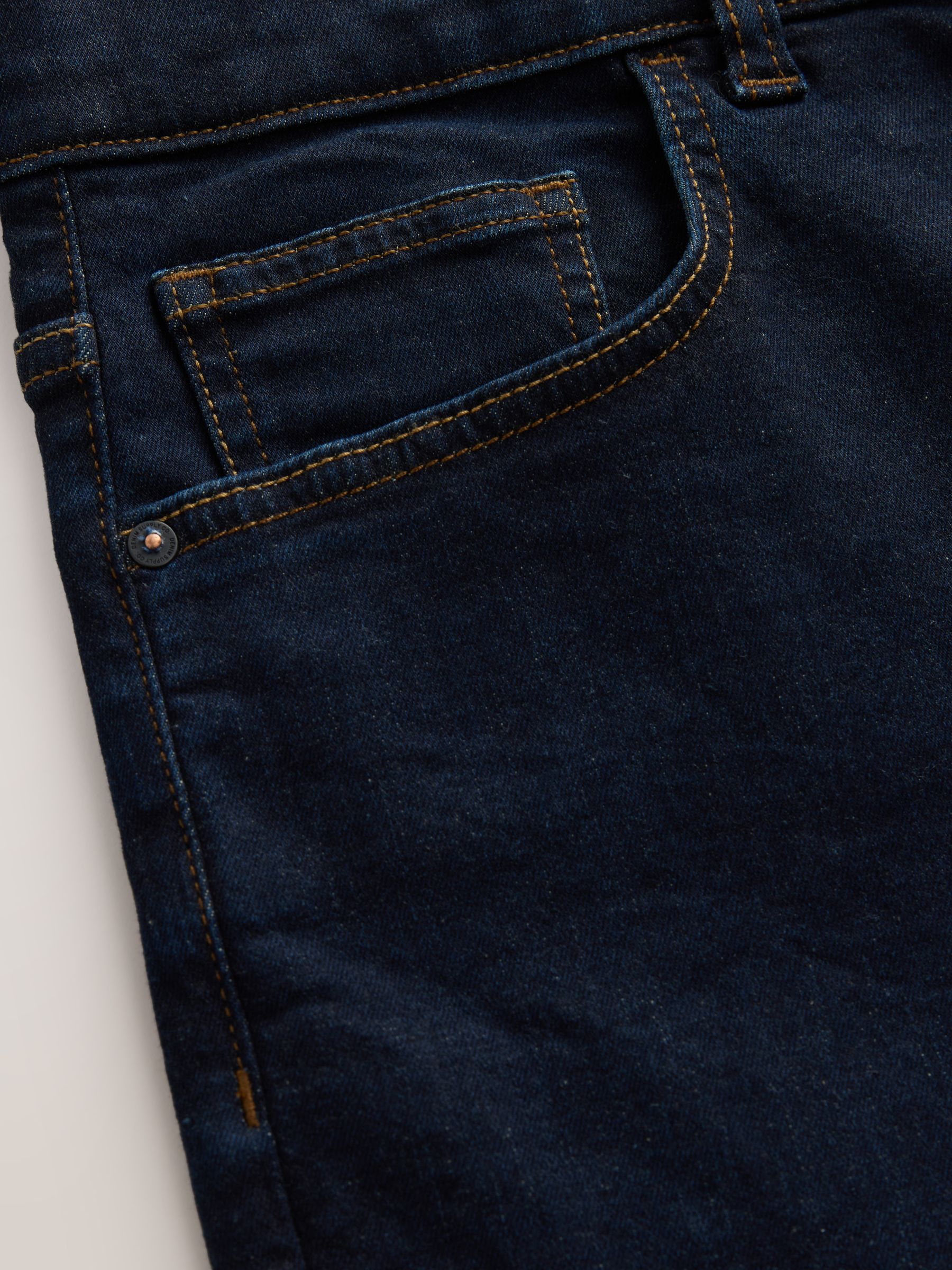 Buy Blue Indigo Rinse Single Slim Fit Classic Stretch Jeans from the ...