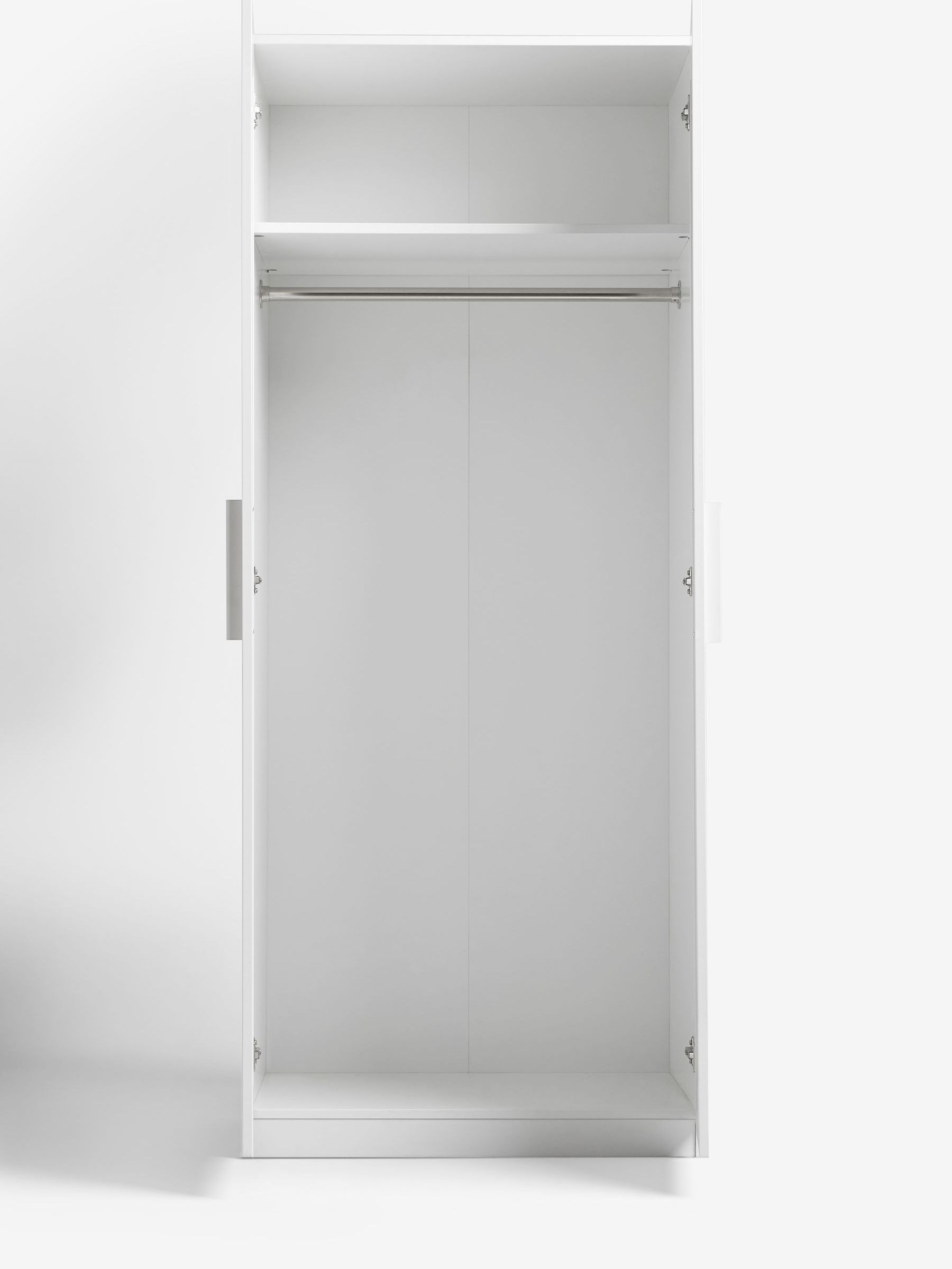 Buy White Flynn Double Wardrobe from the Next UK online shop
