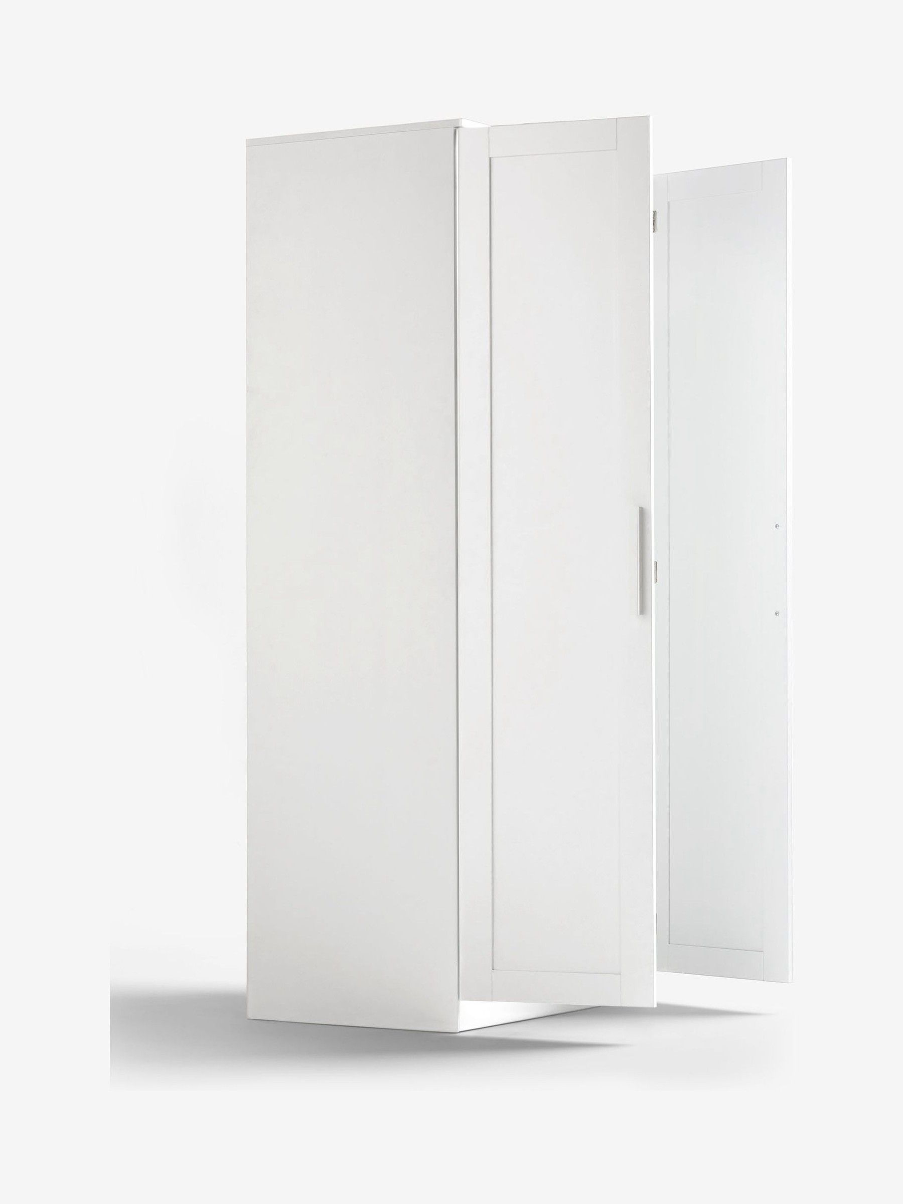 Buy White Flynn Double Wardrobe from the Next UK online shop