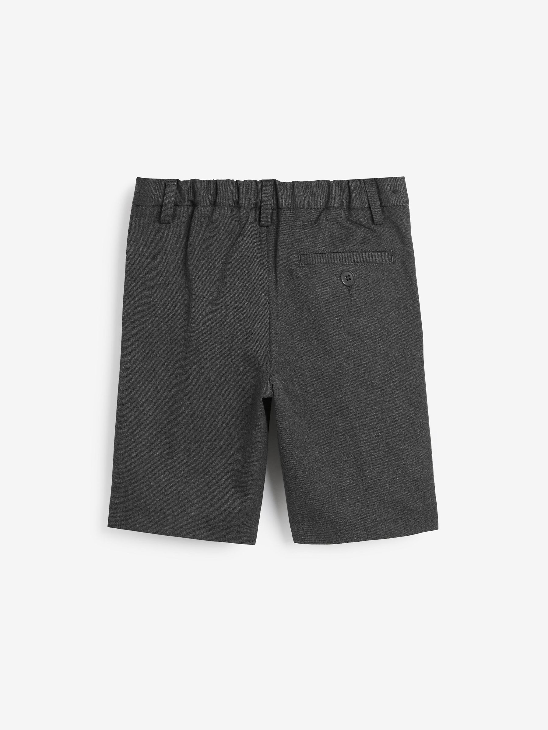 Buy Grey Single Flat Front School Shorts (3-14yrs) from Next Australia