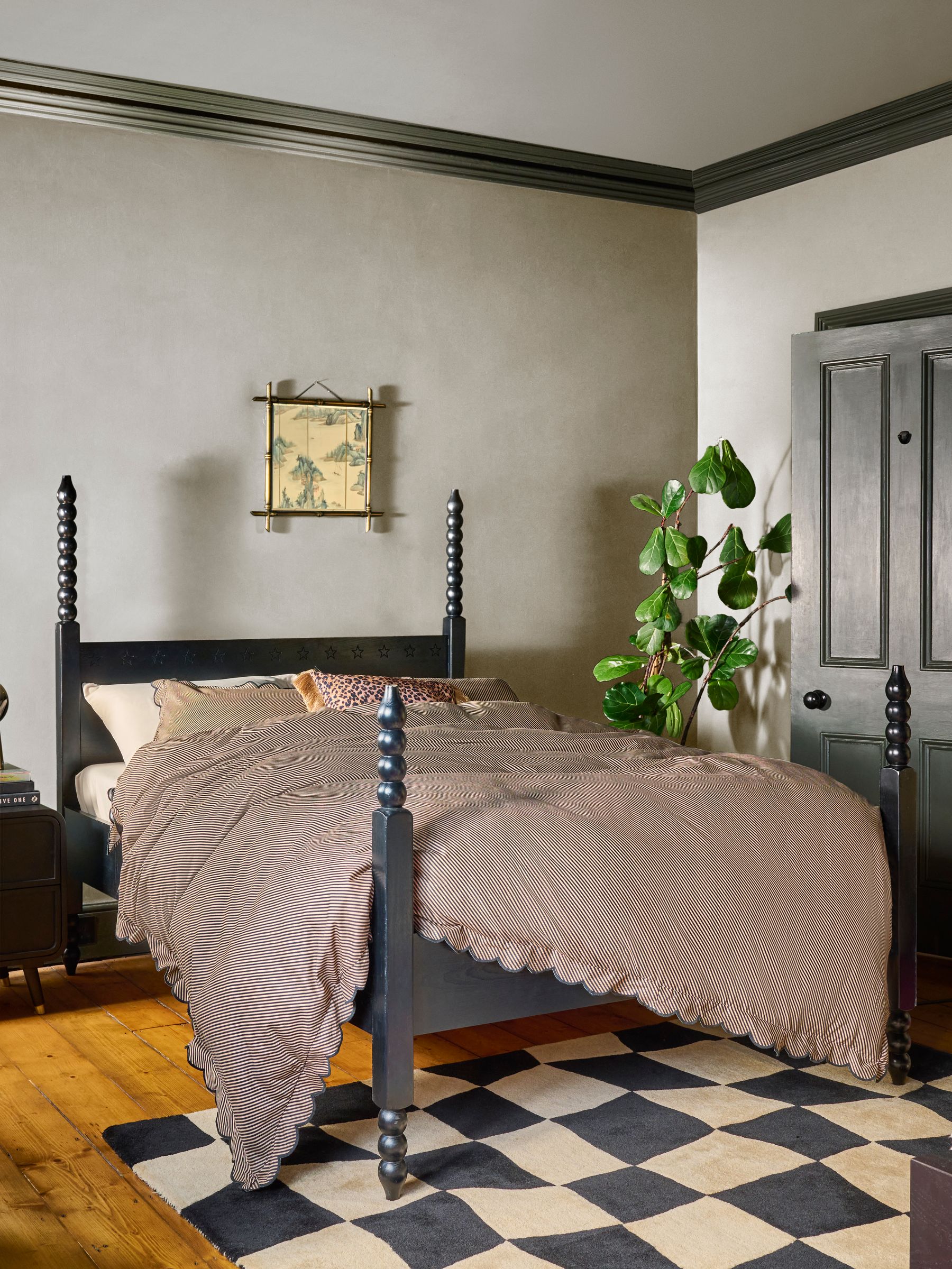Buy Rockett St George Black Solid Wood Bobbin Bed from the Next UK ...