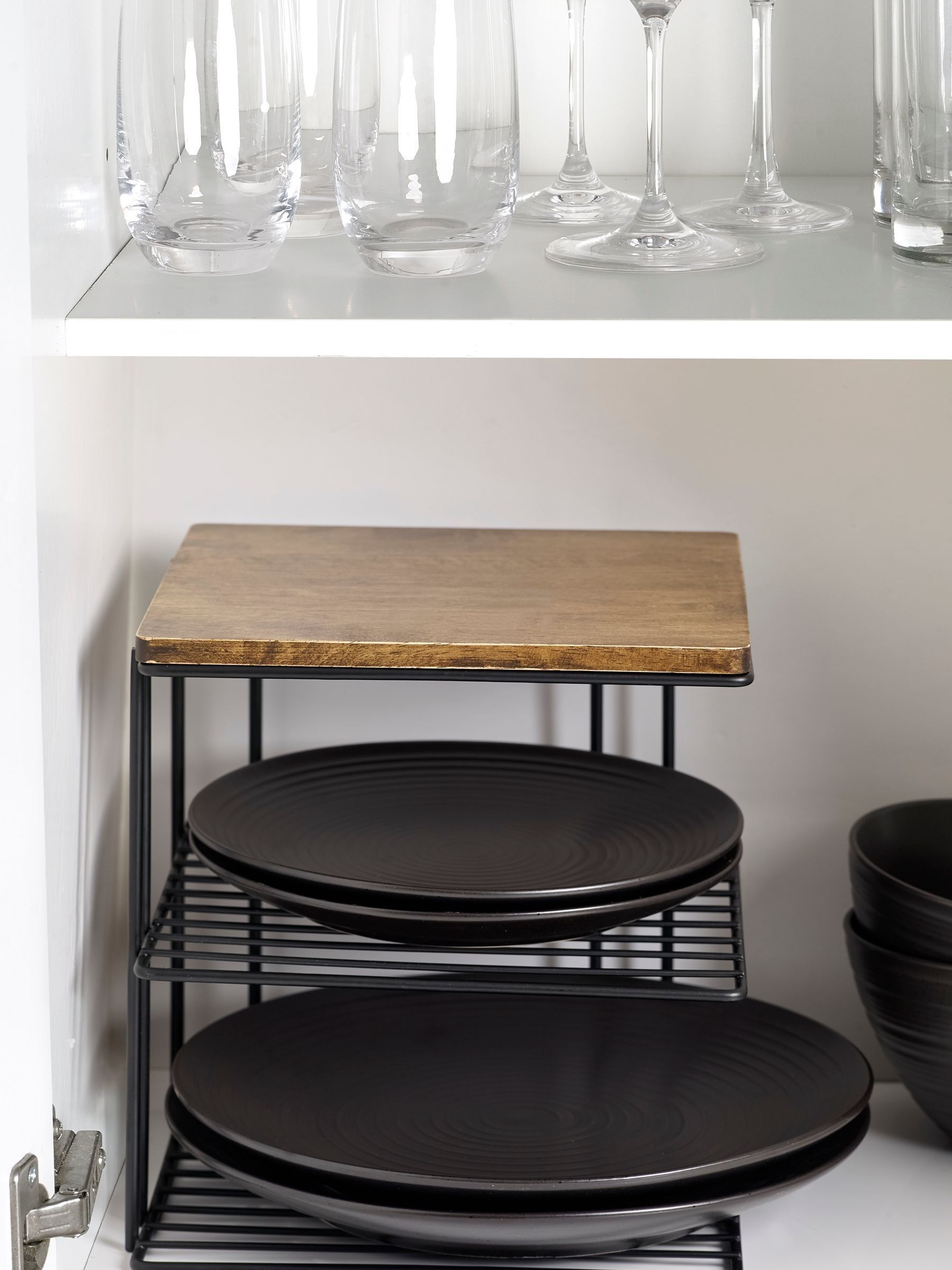 Buy Black Bronx Plate Rack from the Next UK online shop