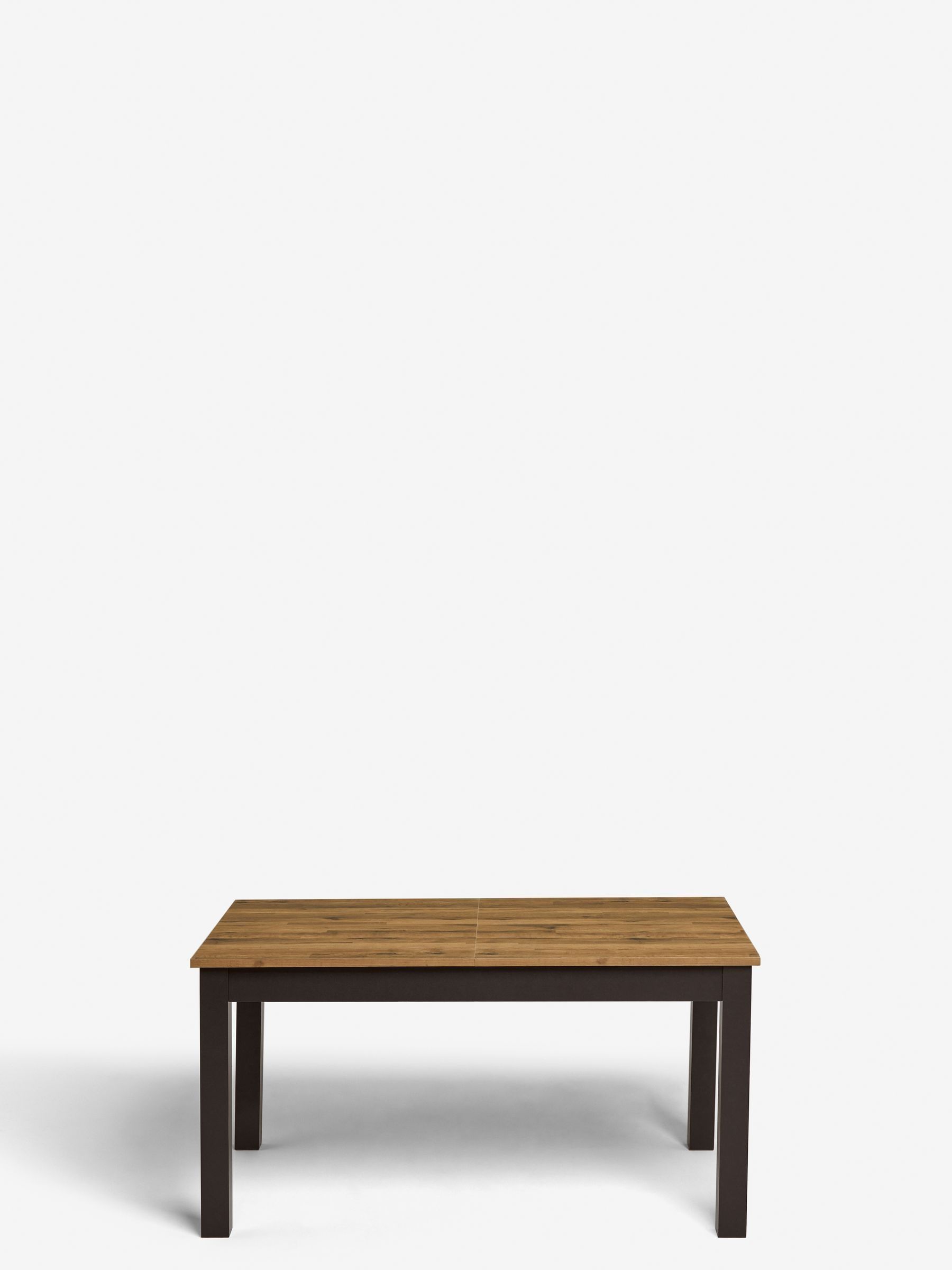 Buy Dark Bronx Oak Effect Rectangle 6 to 10 Seater Extending Dining ...