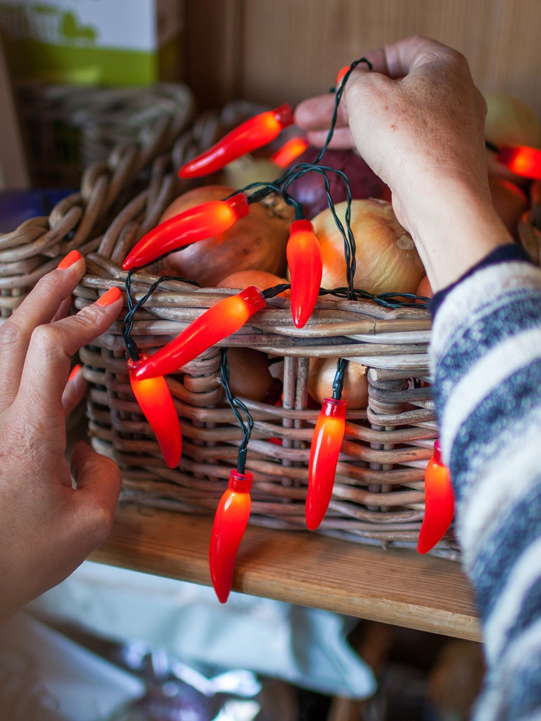 Buy Lights4fun 20 Red Chilli Pepper Lights from the Next UK online shop