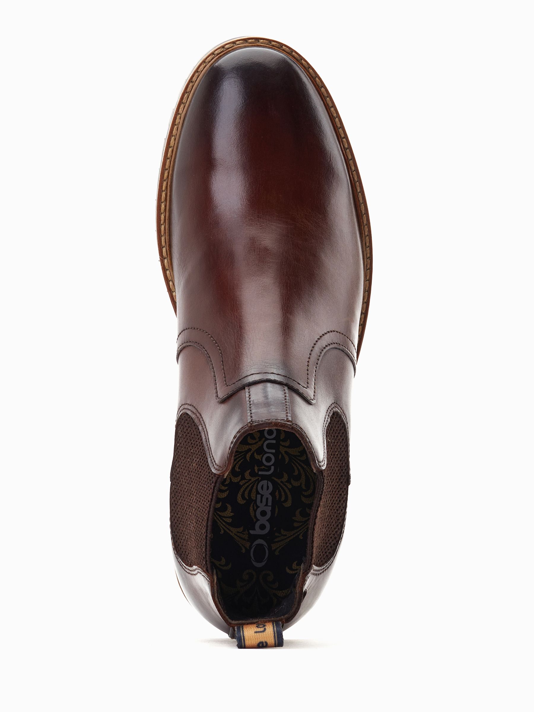 Buy Base London Washed Brown Cutler Pull On Chelsea Boots from the Next ...