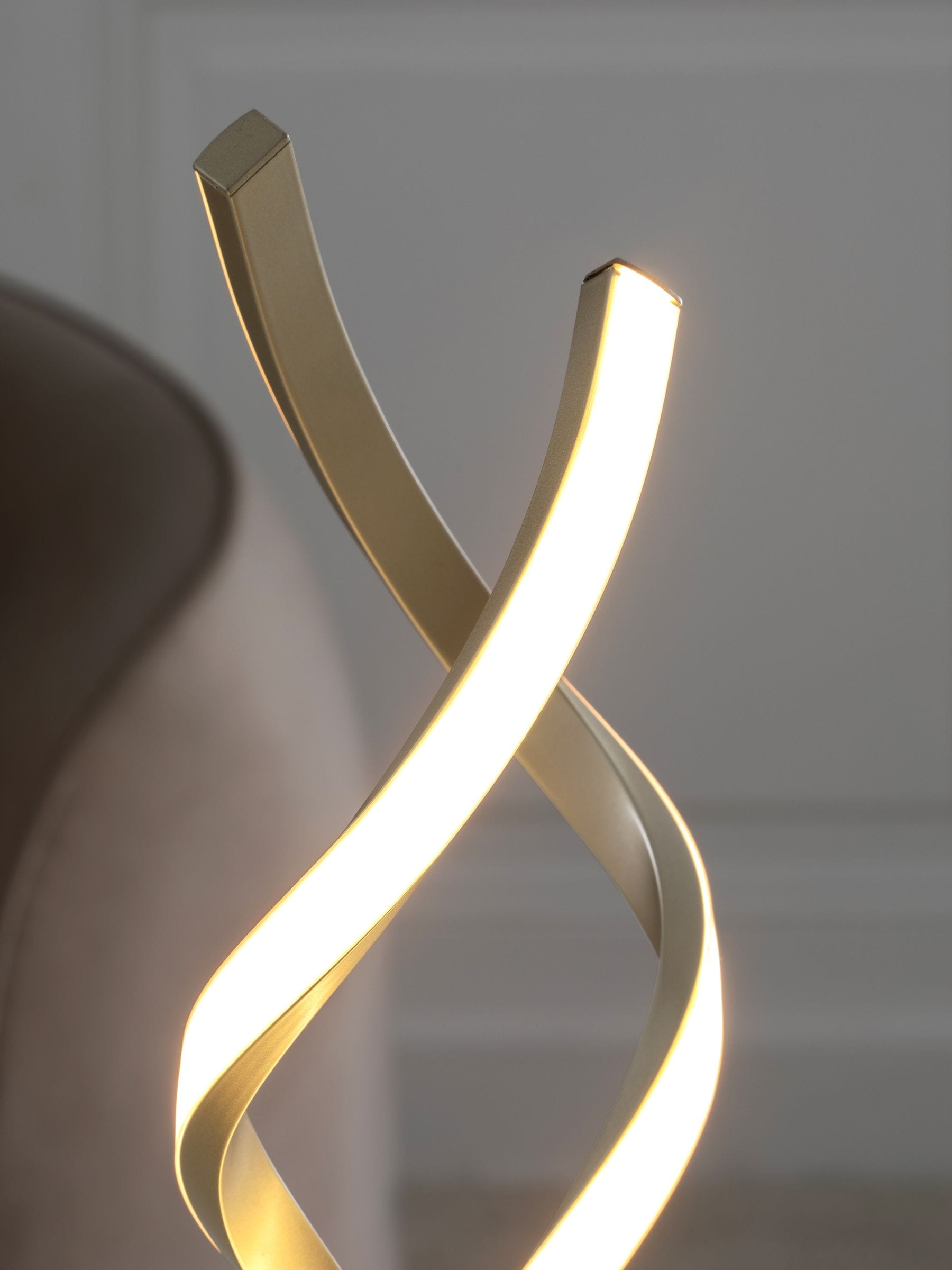 Buy Champagne Gold Callie LED Table Lamp from the Next UK online shop