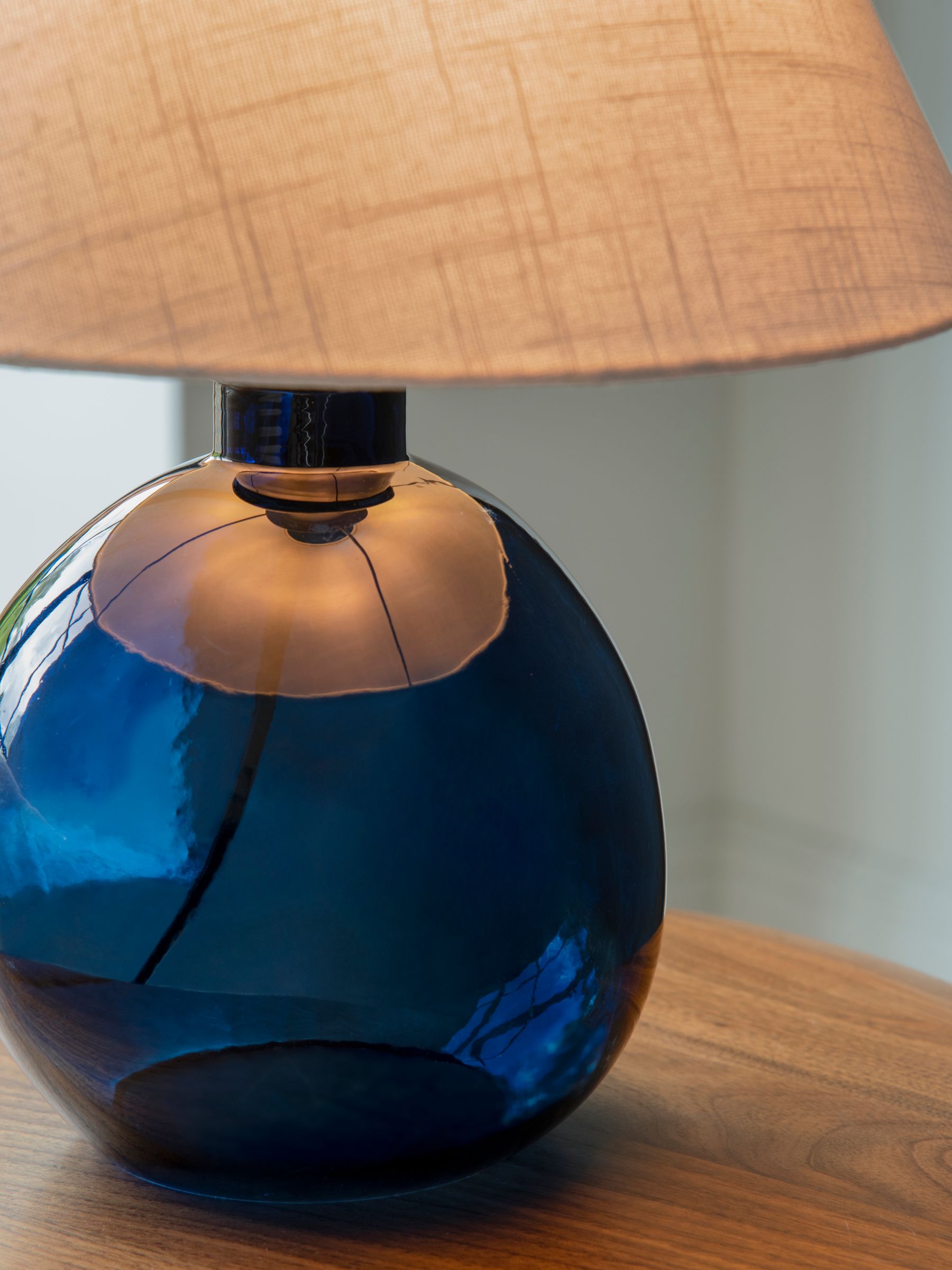 Buy Jasper Conran London Blue Hand Blown Glass Table Lamp from the Next ...
