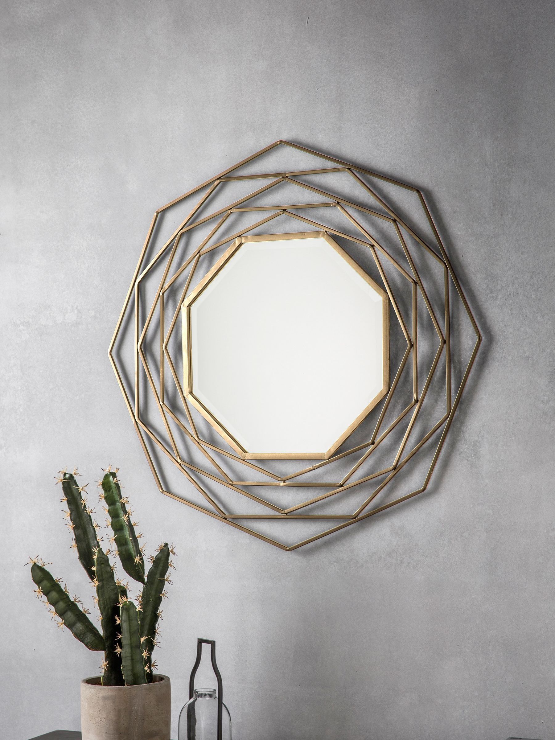 Buy Gallery Home Gold Concept Mirror from the Next UK online shop