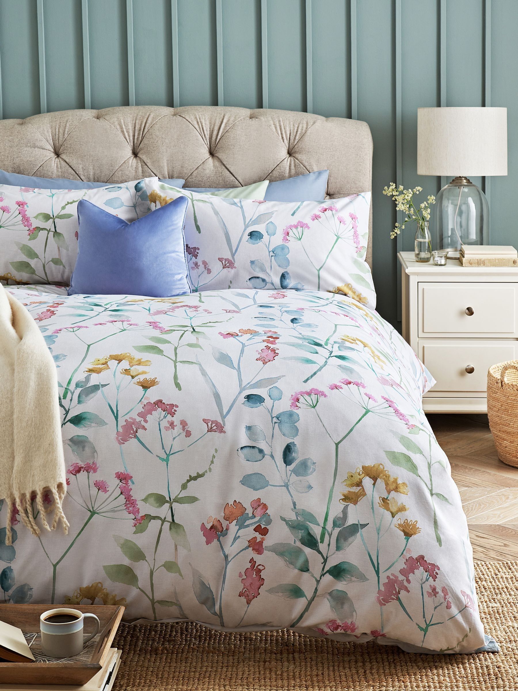 Buy Soft Texture Light Natural Hartford Upholstered Ottoman Storage Bed ...