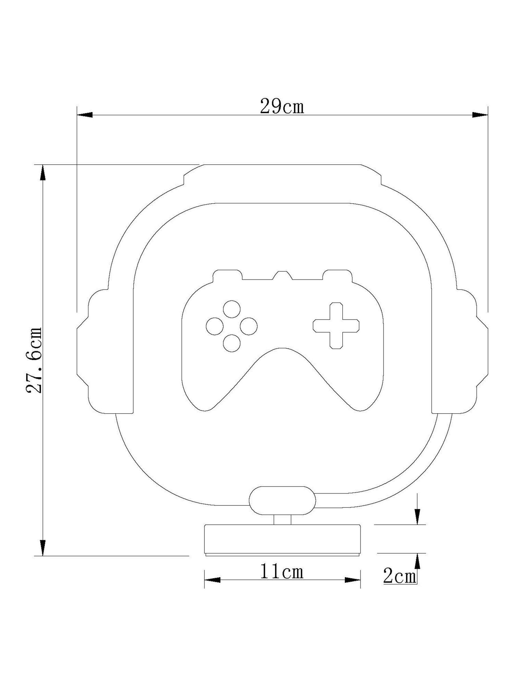 Buy Black Gamer Controller LED Table Light from the Next UK online shop