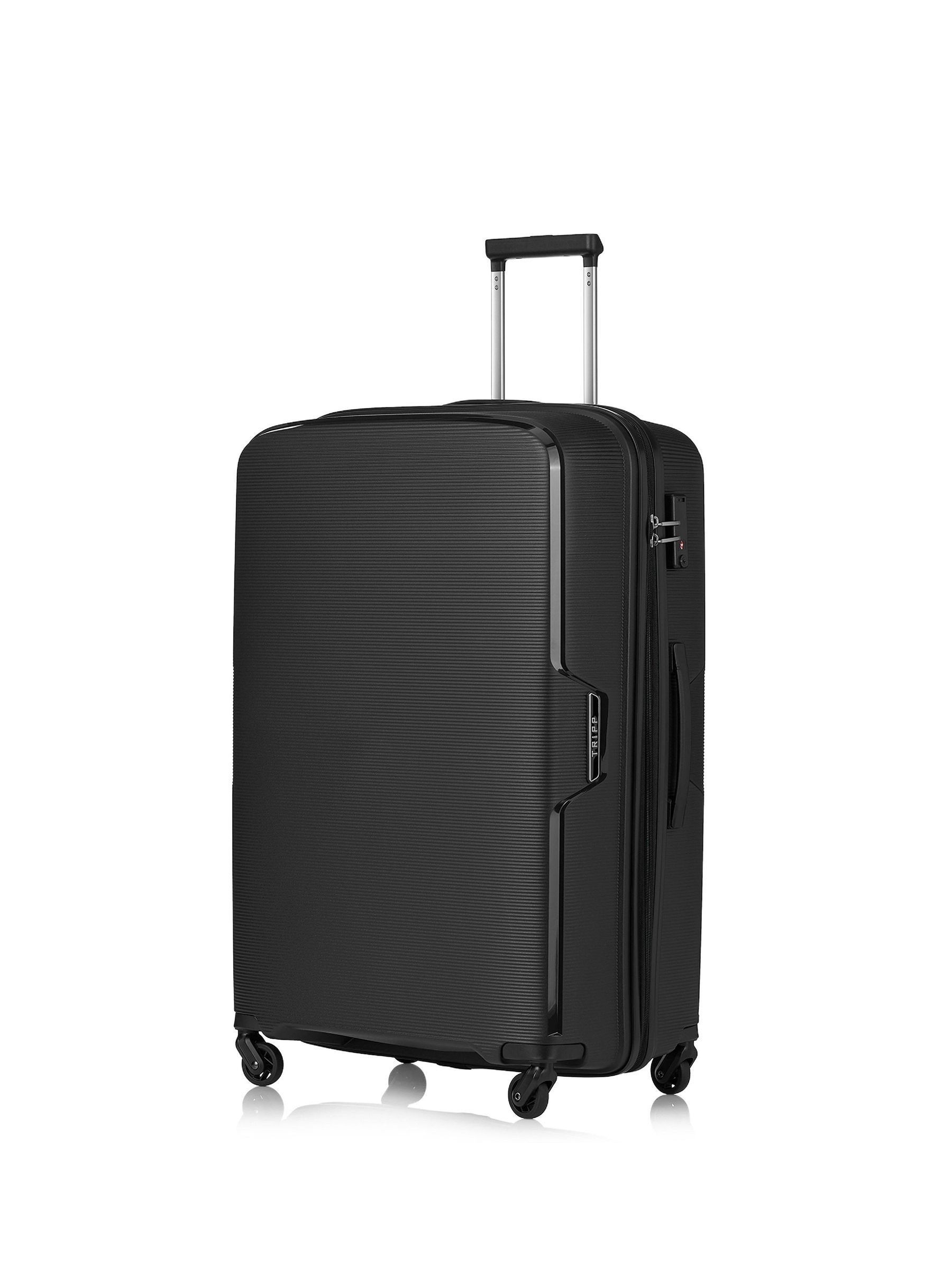 Buy Tripp Black Large Escape 4 Wheel Suitcase from the Next UK online shop