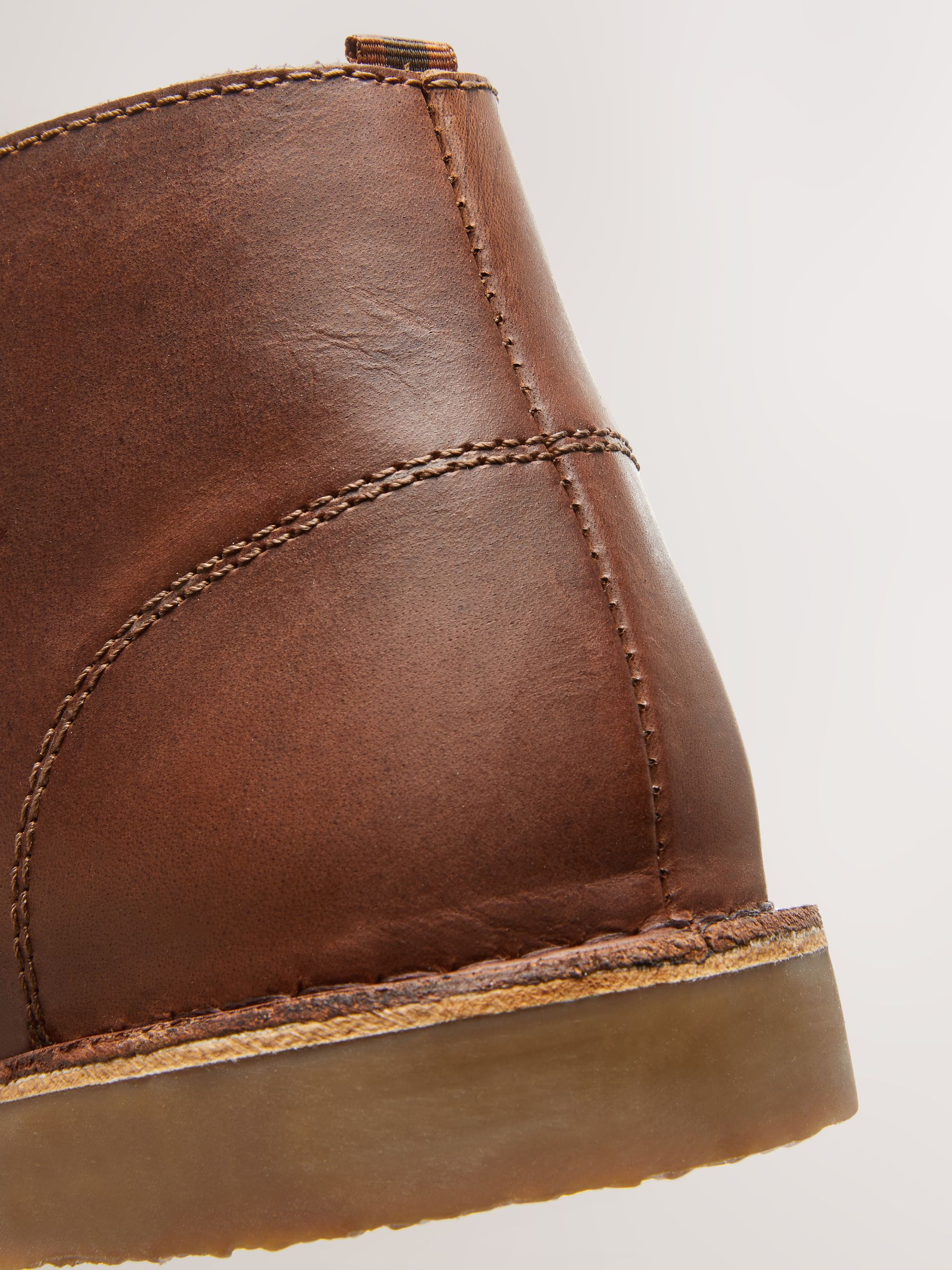 Buy Tan Brown Leather Desert Boots from the Next UK online shop