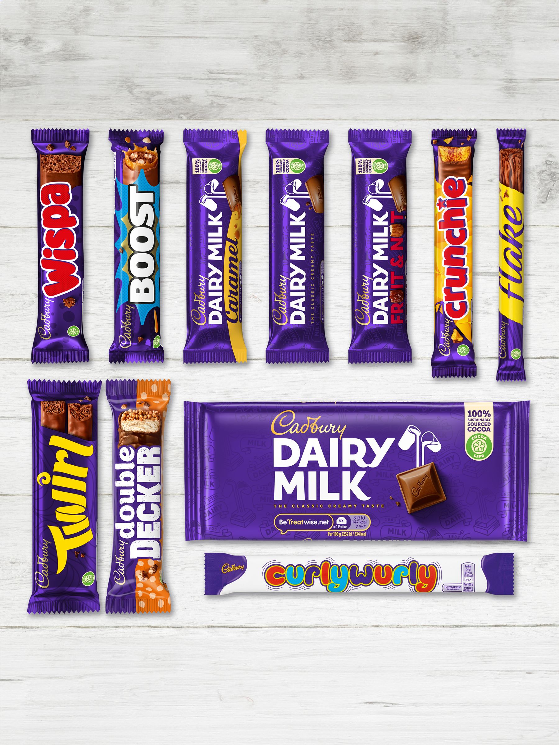Cadbury double deck selection box store