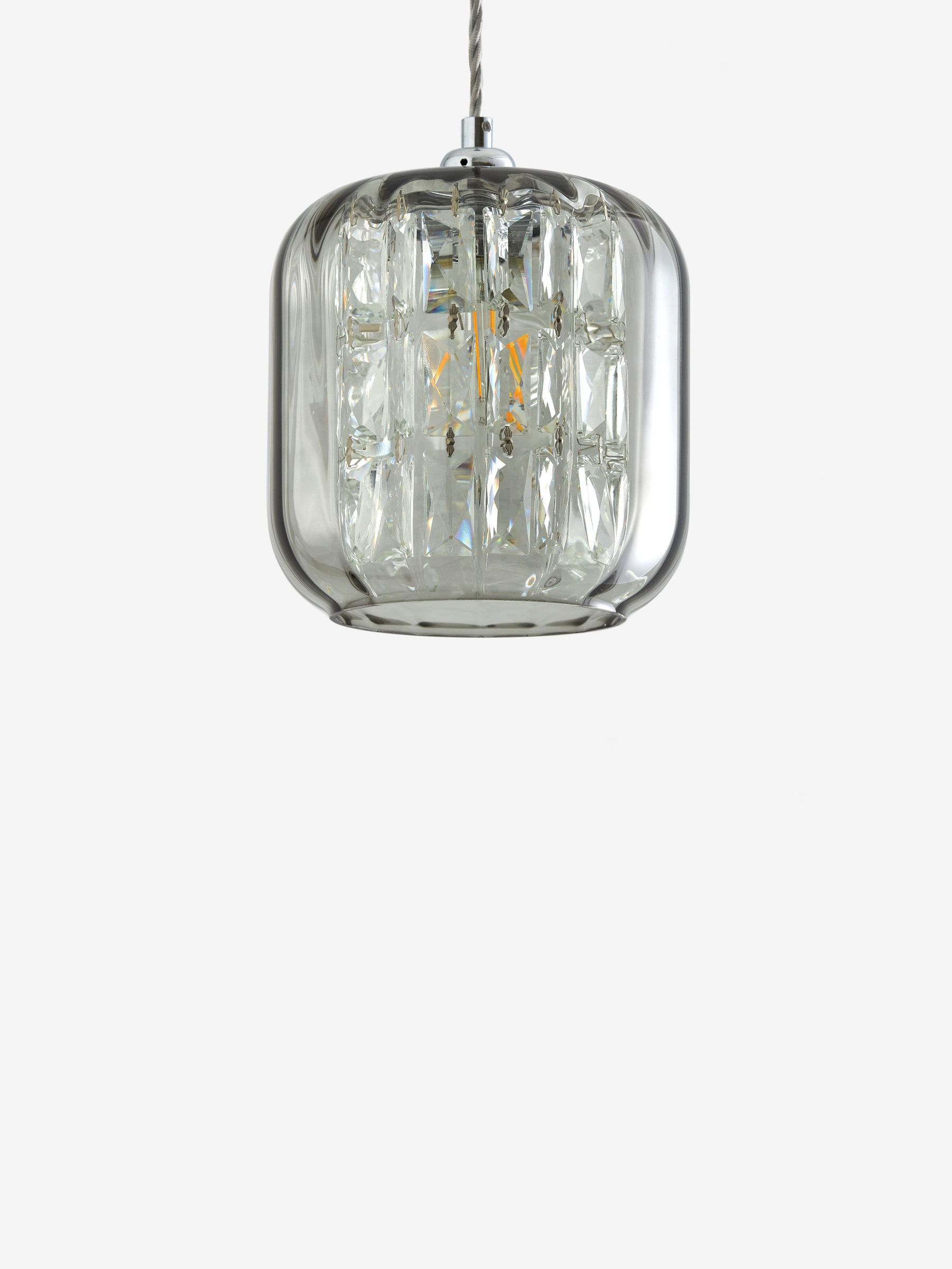 Buy Smoke Grey Chelsea Easy Fit Pendant Lamp Shade from the Next UK ...