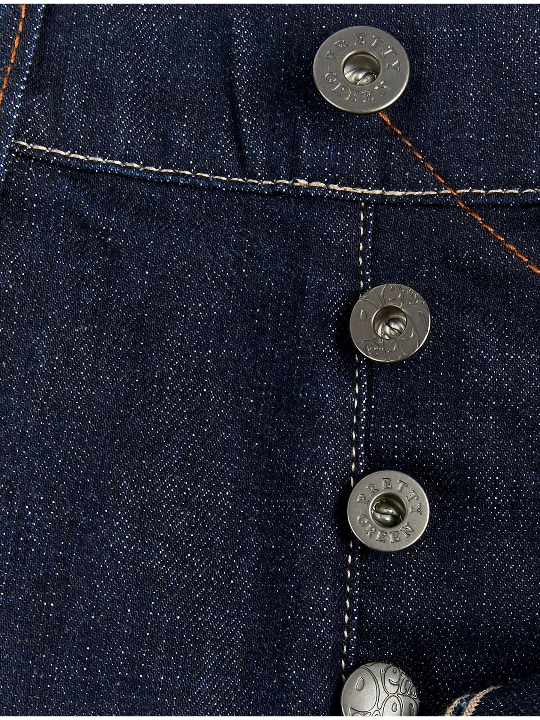 Buy Pretty Green Denim Rinse Slim Fit Erwood Jeans from the Next UK ...