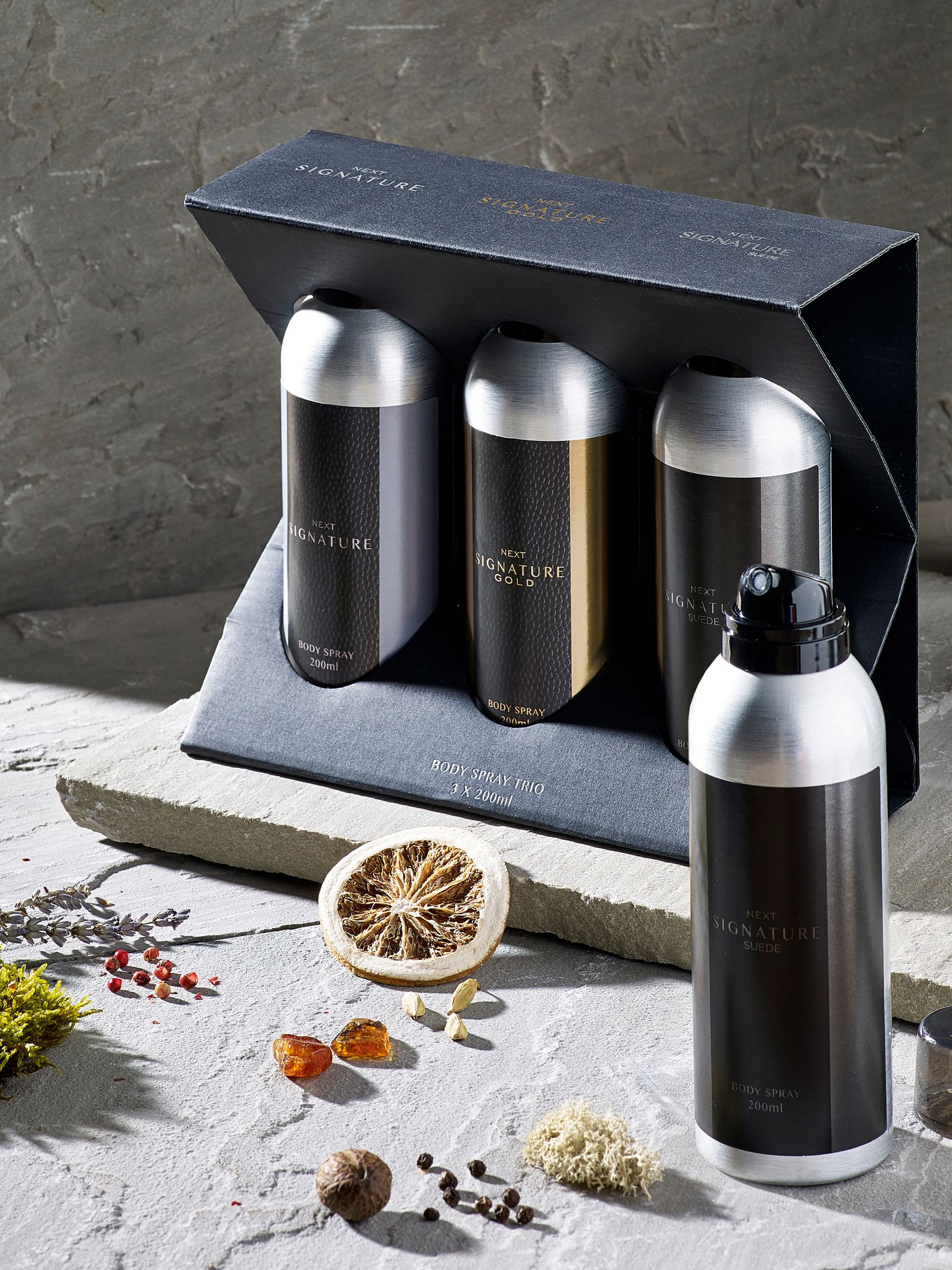 Buy Set of 3 200ml Signature Fragranced Body Sprays Gift Set from the ...