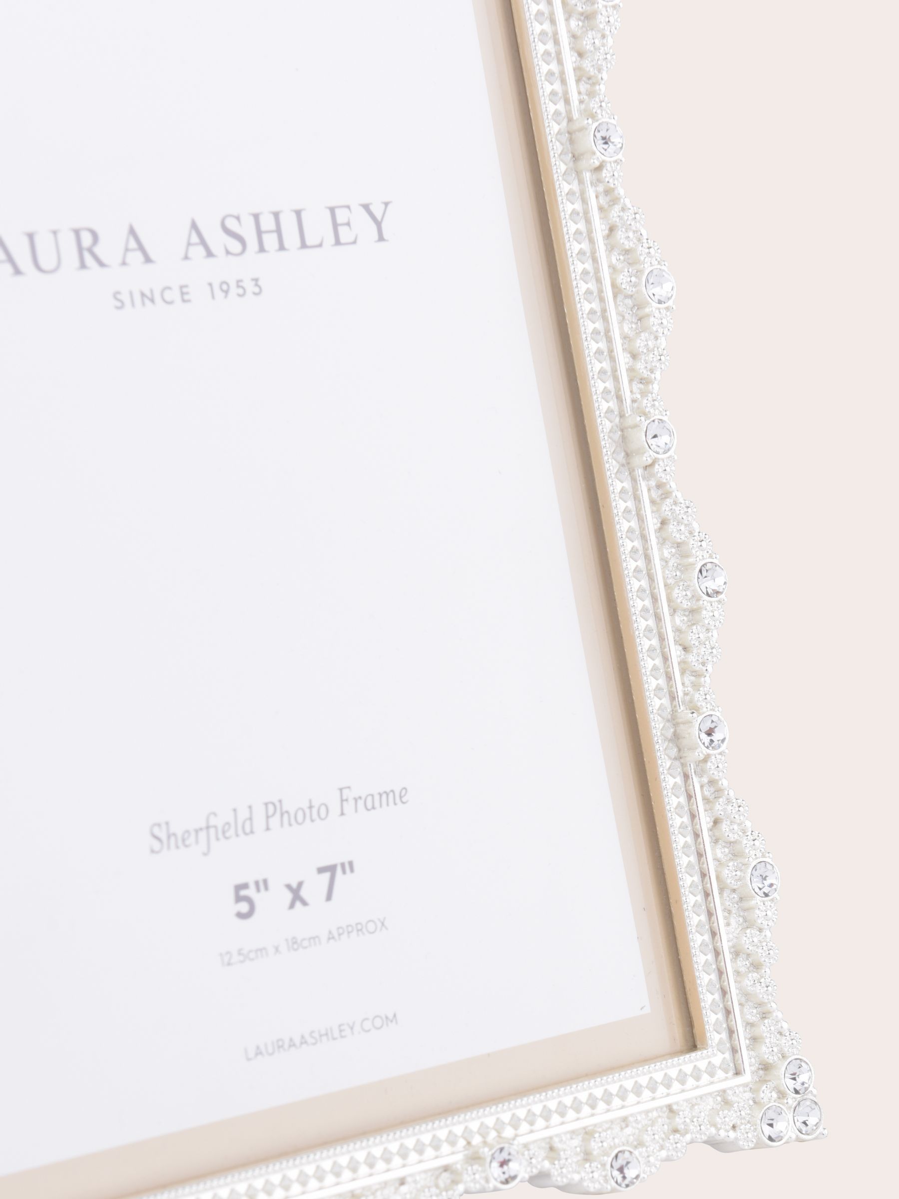 Buy Laura Ashley Silver Sherfield Silver Plated Picture Frame from the ...