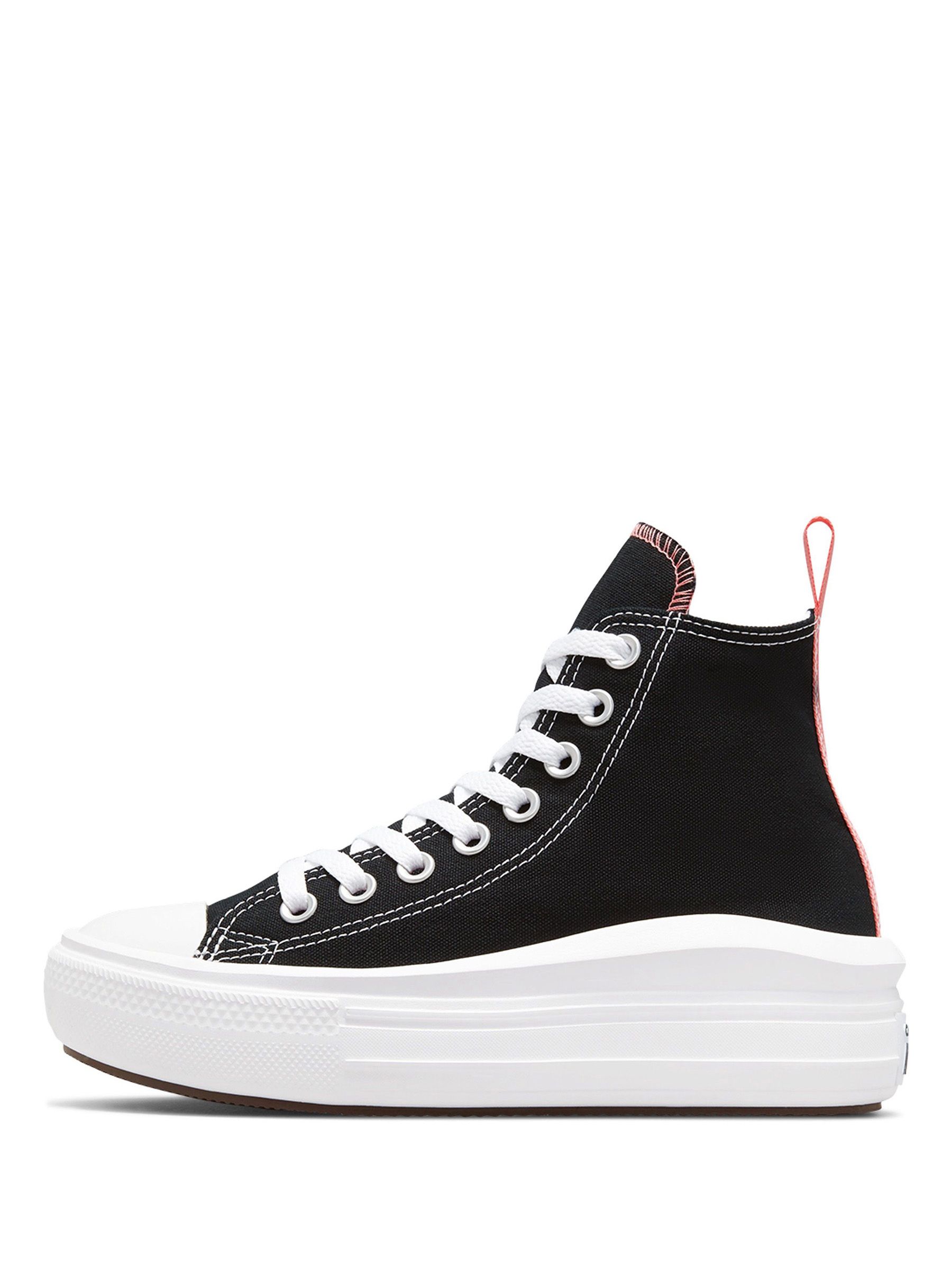 Buy Converse Black Youth Chuck Taylor Move Trainers from Next Ireland