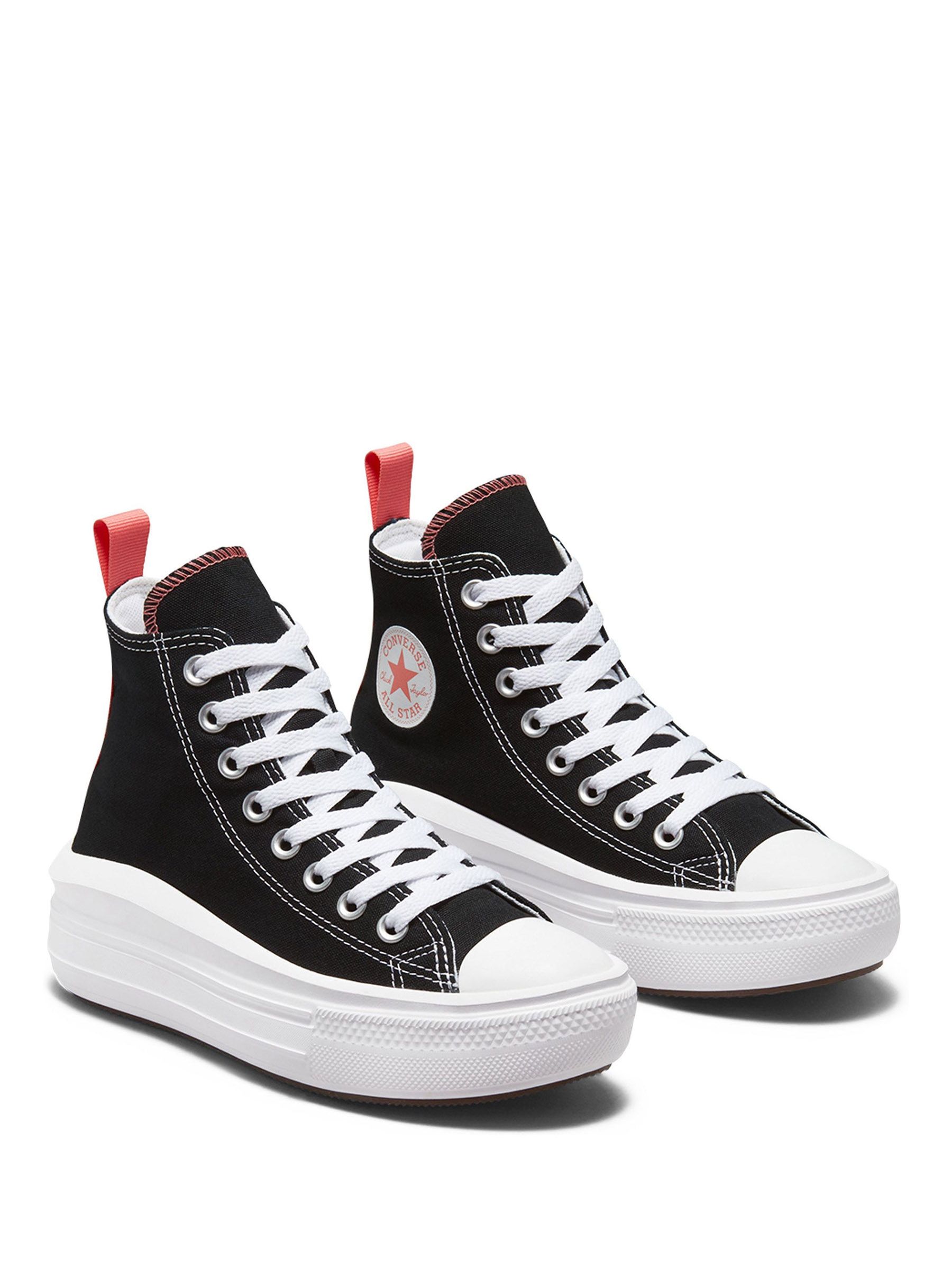 Buy Converse Black Youth Chuck Taylor Move Trainers from Next Ireland