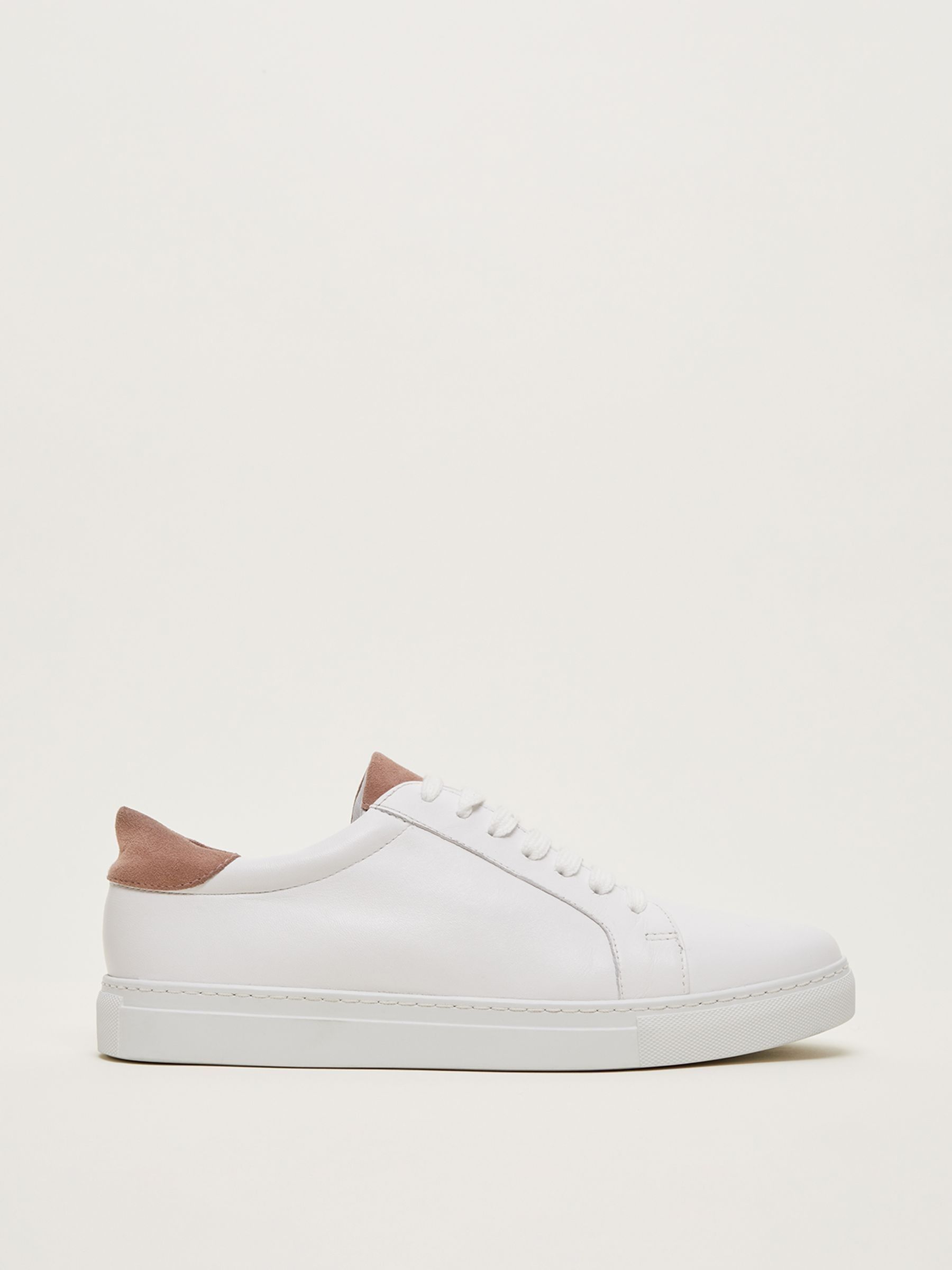 Buy Phase Eight White Tab Trainers from the Next UK online shop