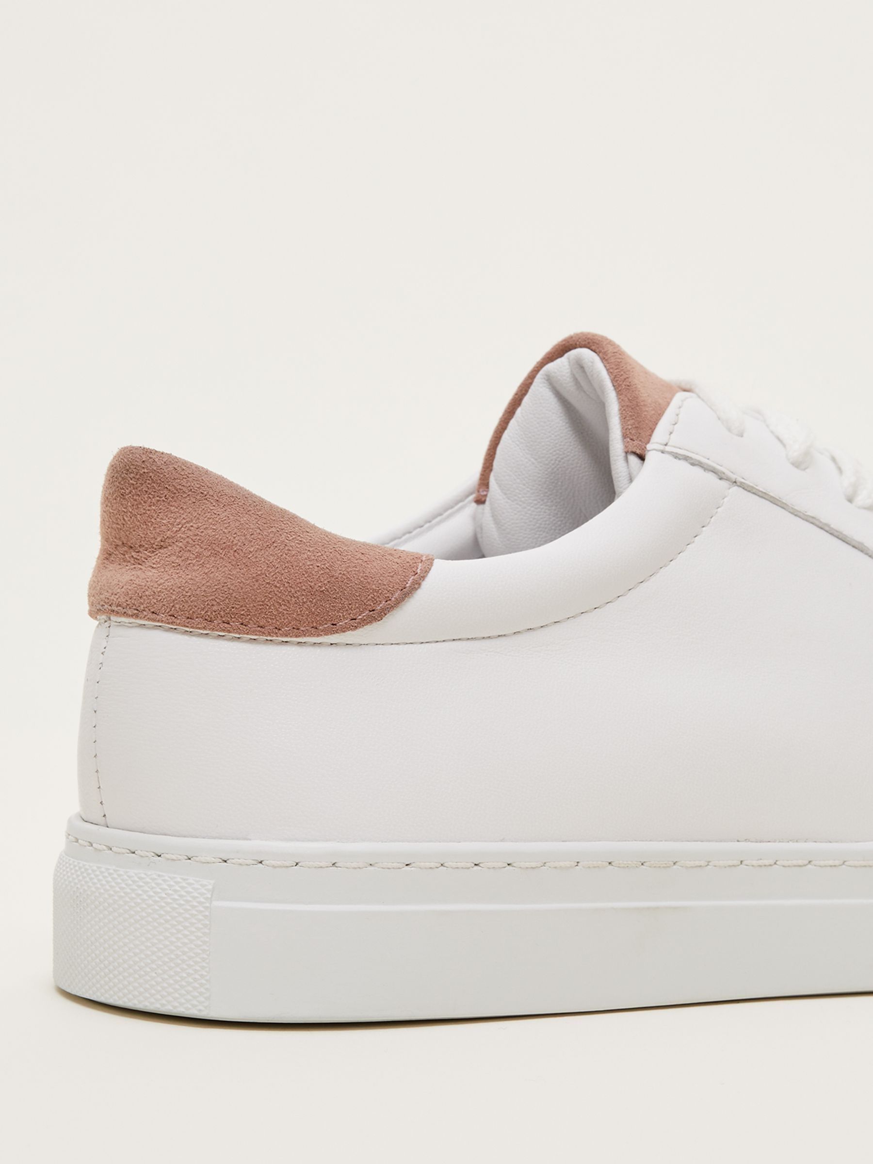 Buy Phase Eight White Tab Trainers from the Next UK online shop