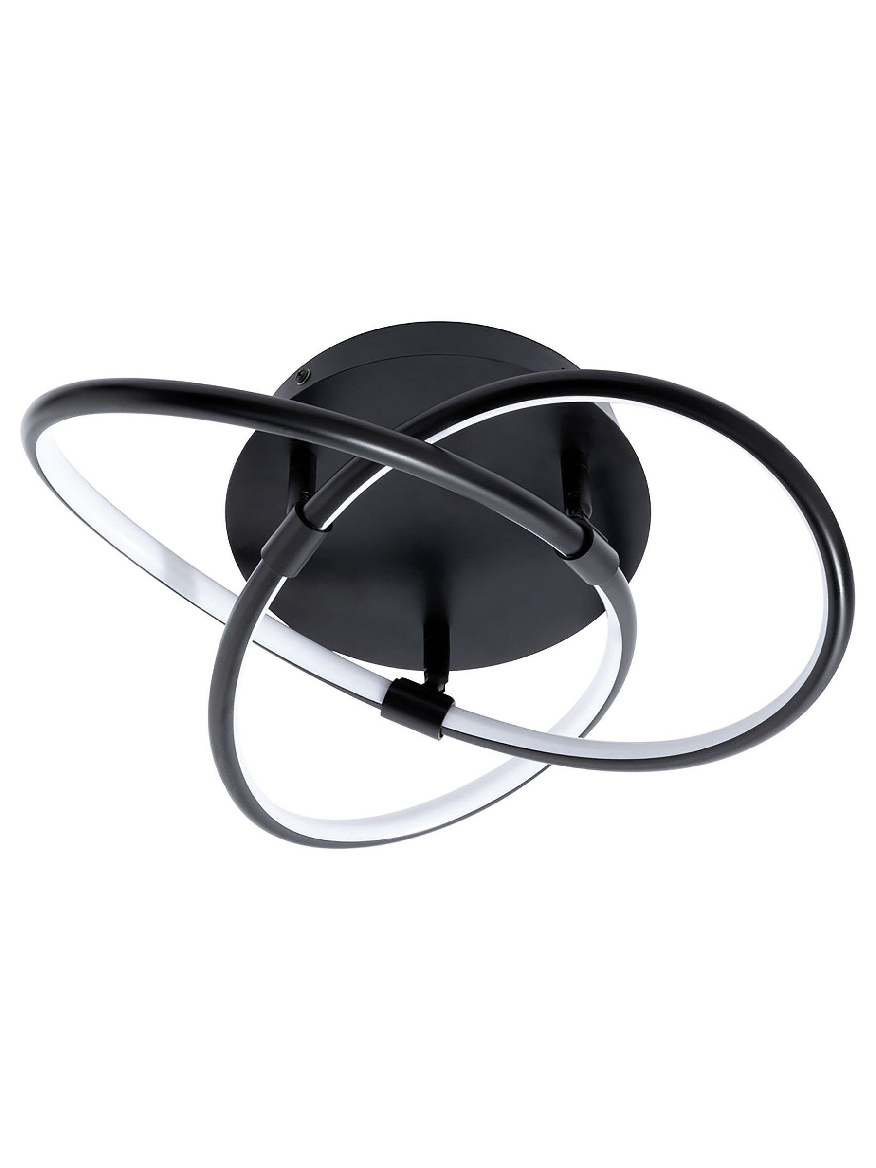 Buy BHS Black Eero LED Knotted Flush Ceiling Light from the Next UK ...