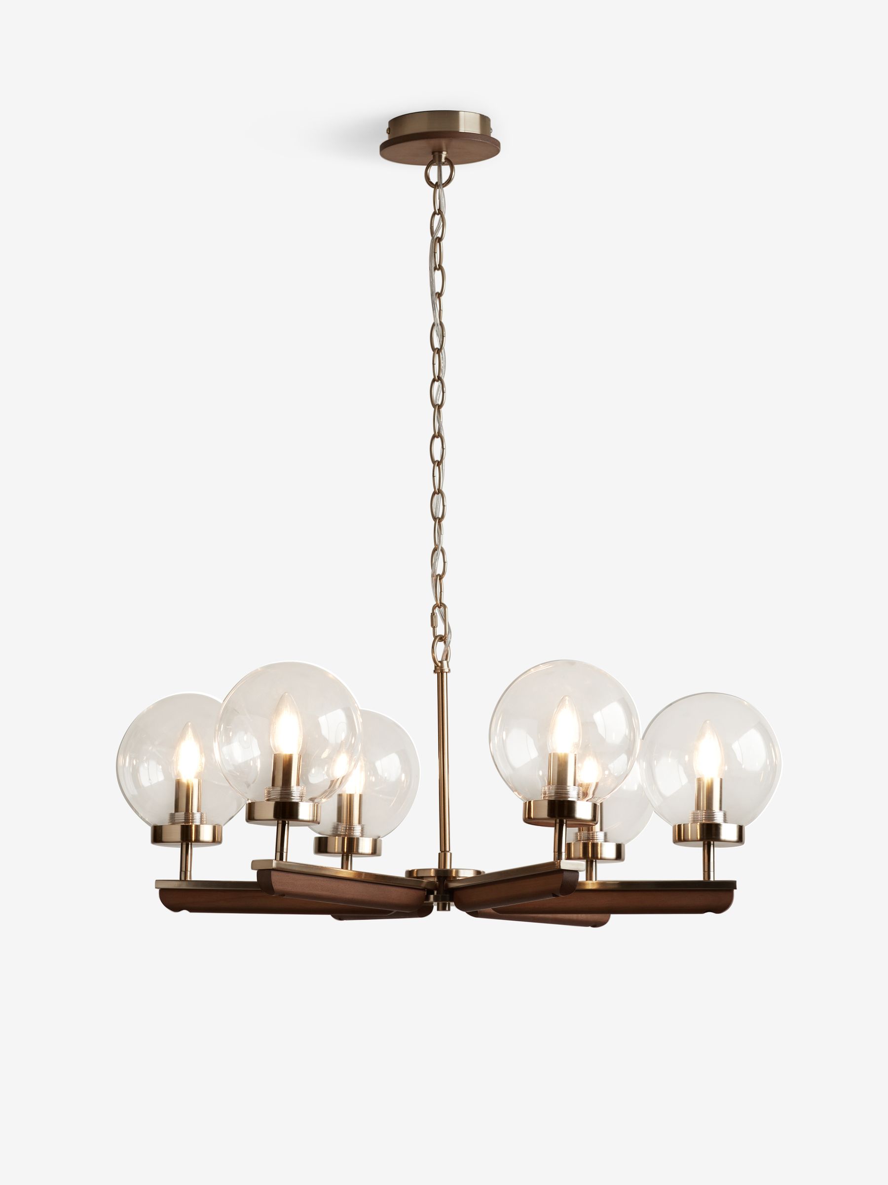 Buy Brass Archer 6 Light Chandelier Light from the Next UK online shop